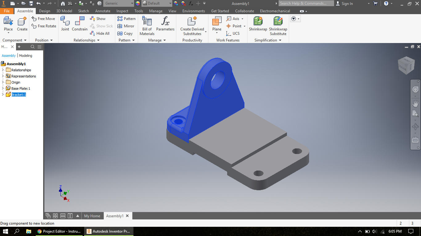 How to Create an Assembly in Inventor : 20 Steps - Instructables