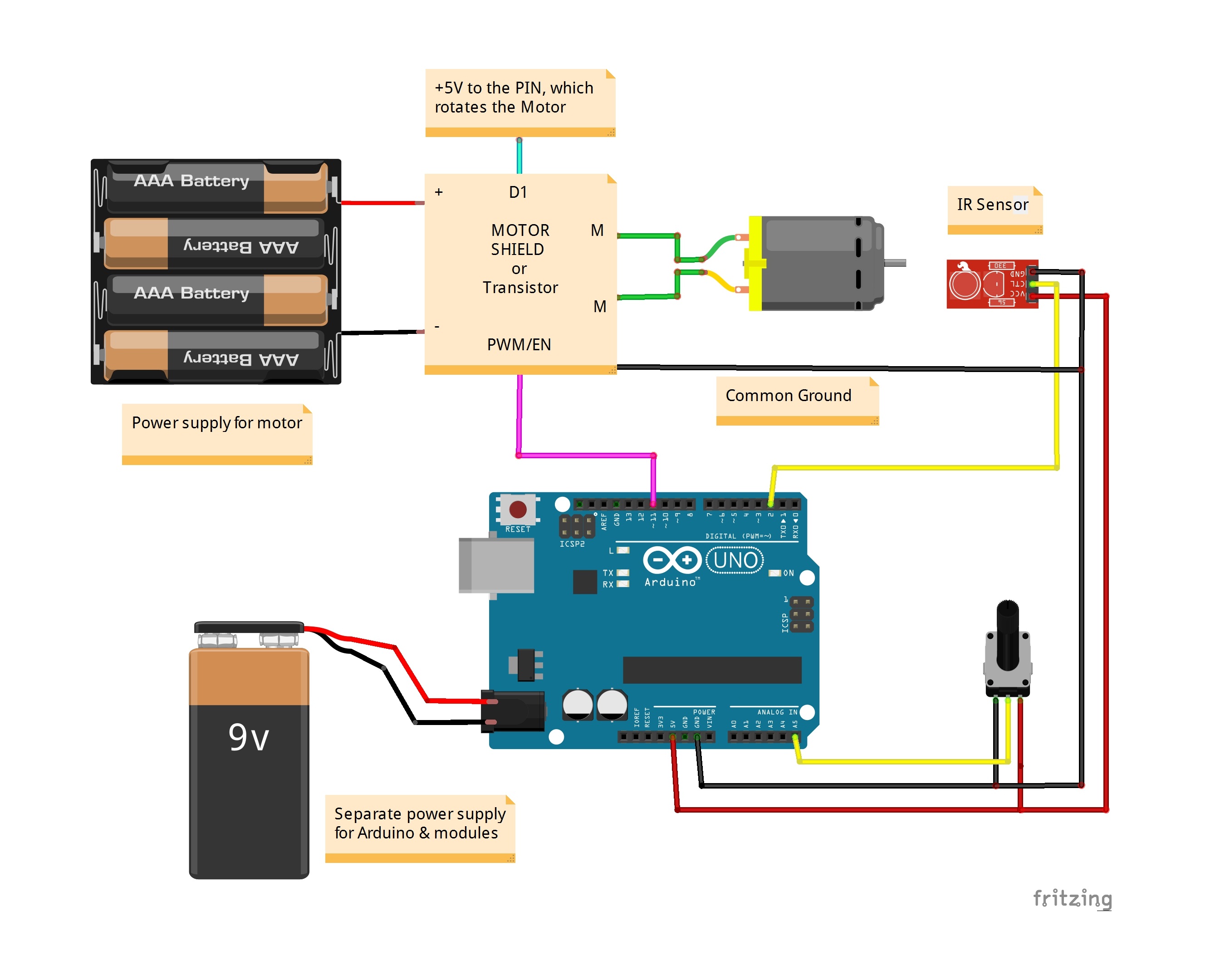 Motor Speed Tester Using Arduino & IR Sensor : 6 Steps - Instructables