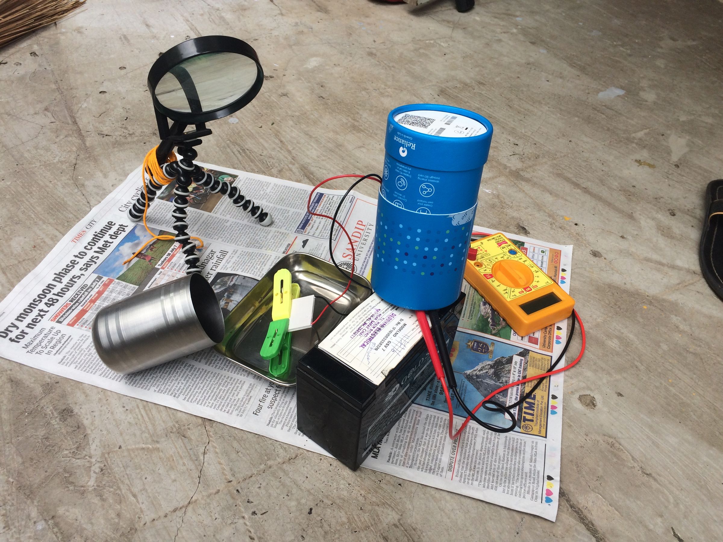 Generate Electricity From Walls!! : 14 Steps (with Pictures ...