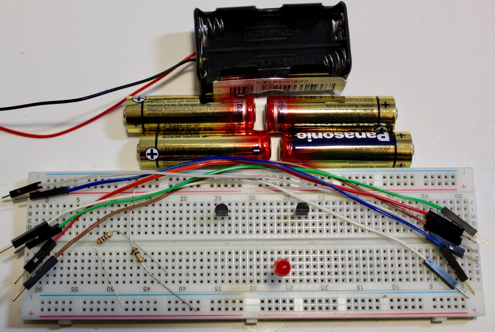 Transistor Amplified Capacitive Touch Switch : 3 Steps - Instructables
