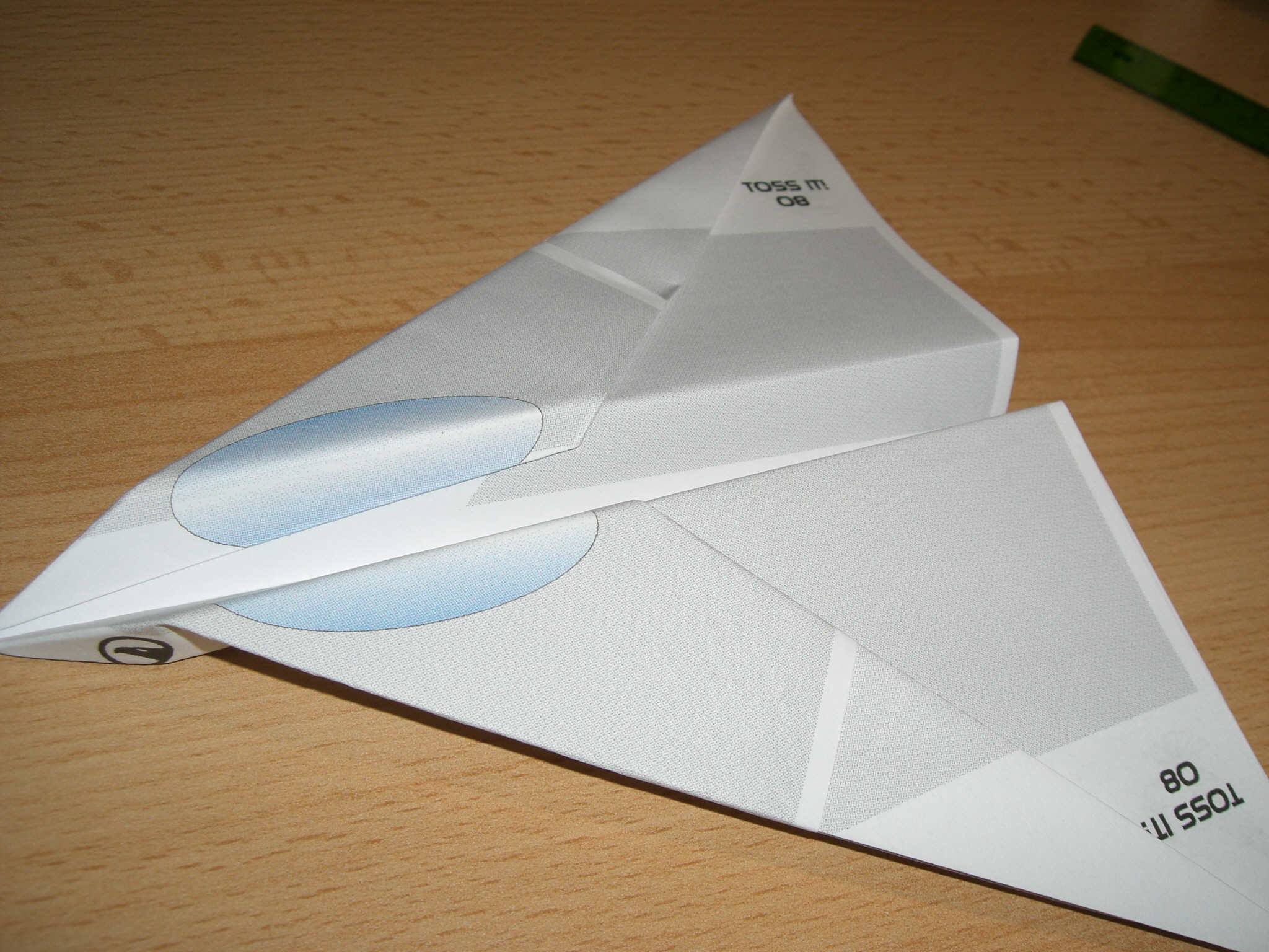 The Eagle Jet Paper Airplane "you Cannot Hide" ;-) : 8 Steps ...