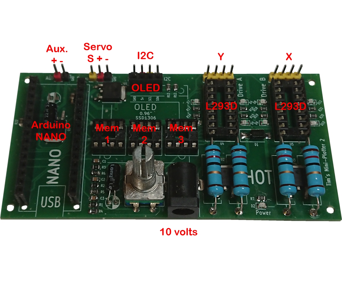 Tim's Mini Plotter 2 With Single PCB : 25 Steps (with Pictures ...