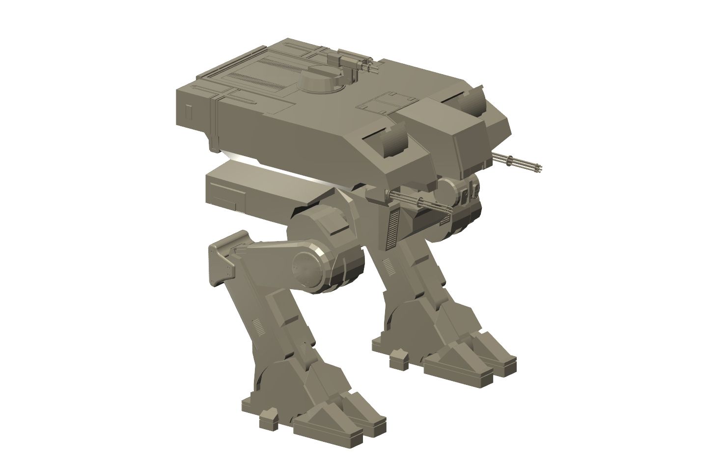 The L-5 Riesig Battle Walker - Freedownload :) - Instructables