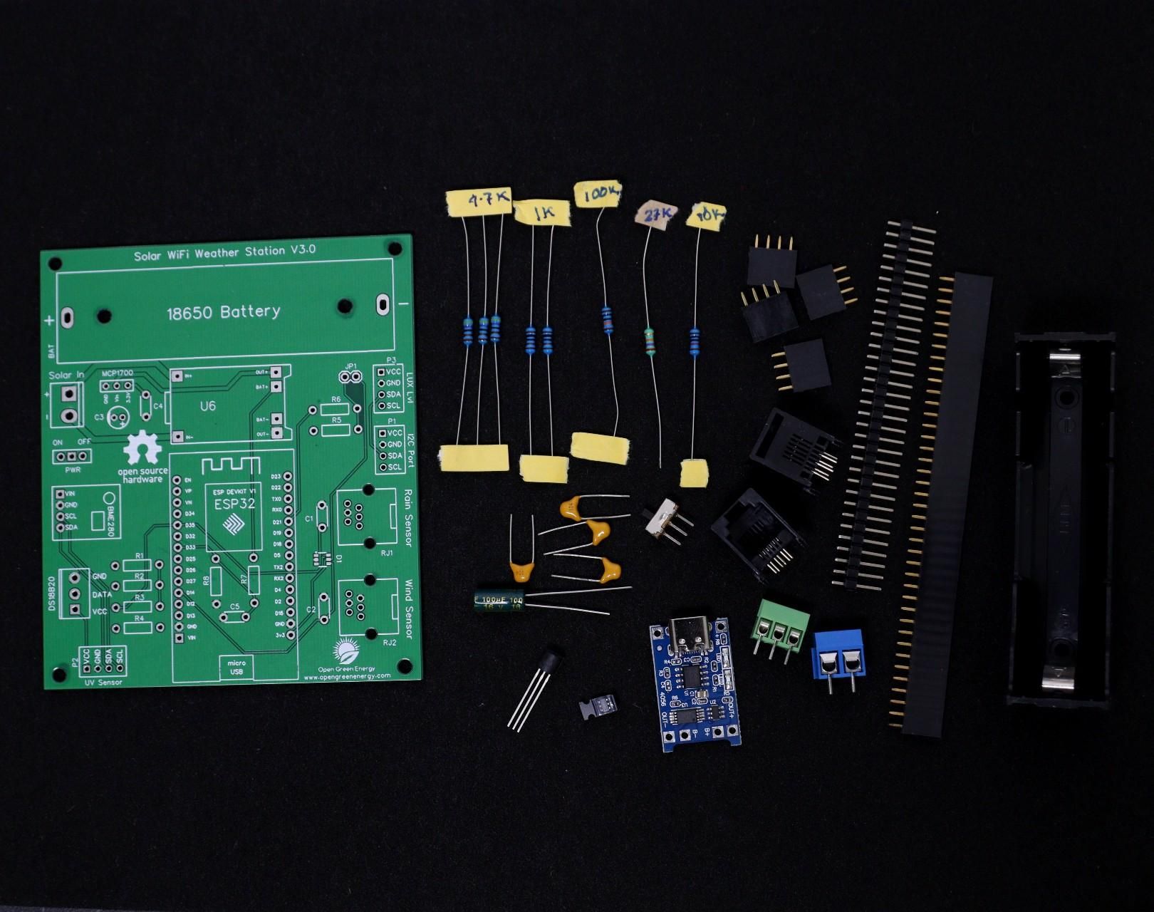Solar Powered WiFi Weather Station V3.0 : 36 Steps (with Pictures ...
