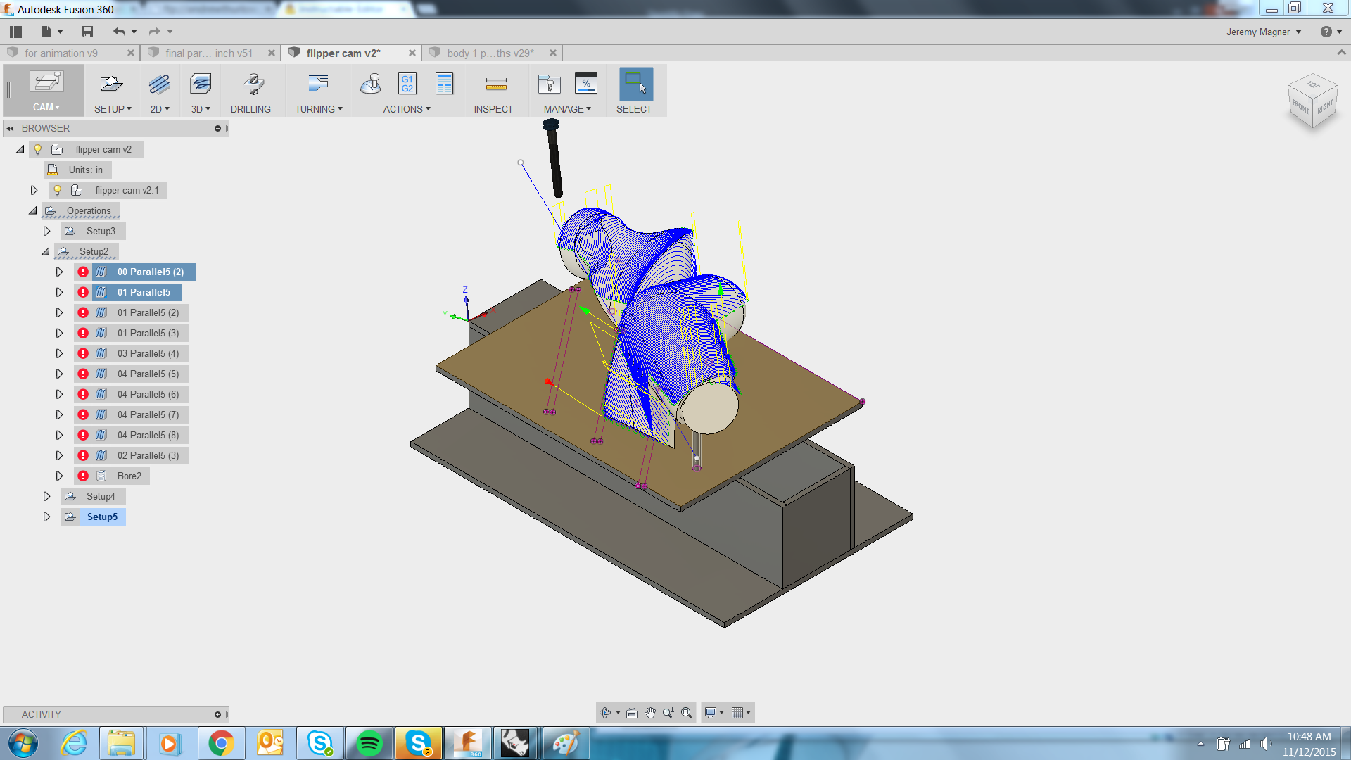 CNC Strategies for Machining Helical Shapes : 9 Steps (with Pictures ...