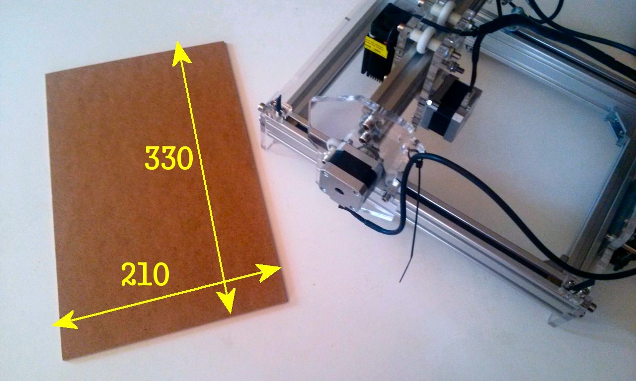 DIY Laser Engraver - Reference Board : 5 Steps (with Pictures ...