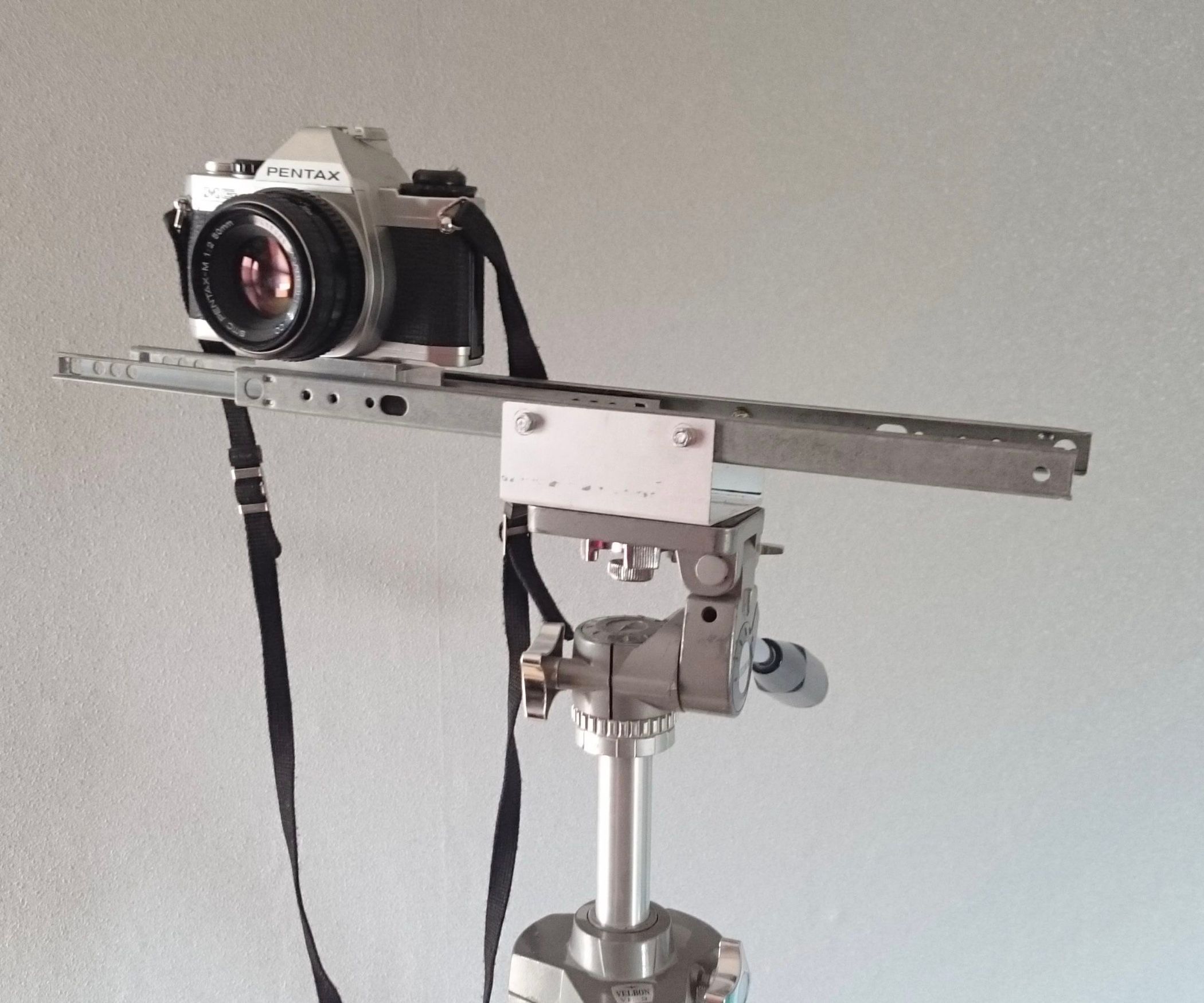 Simple Camera Slider for on a Tripod : 8 Steps (with Pictures ...