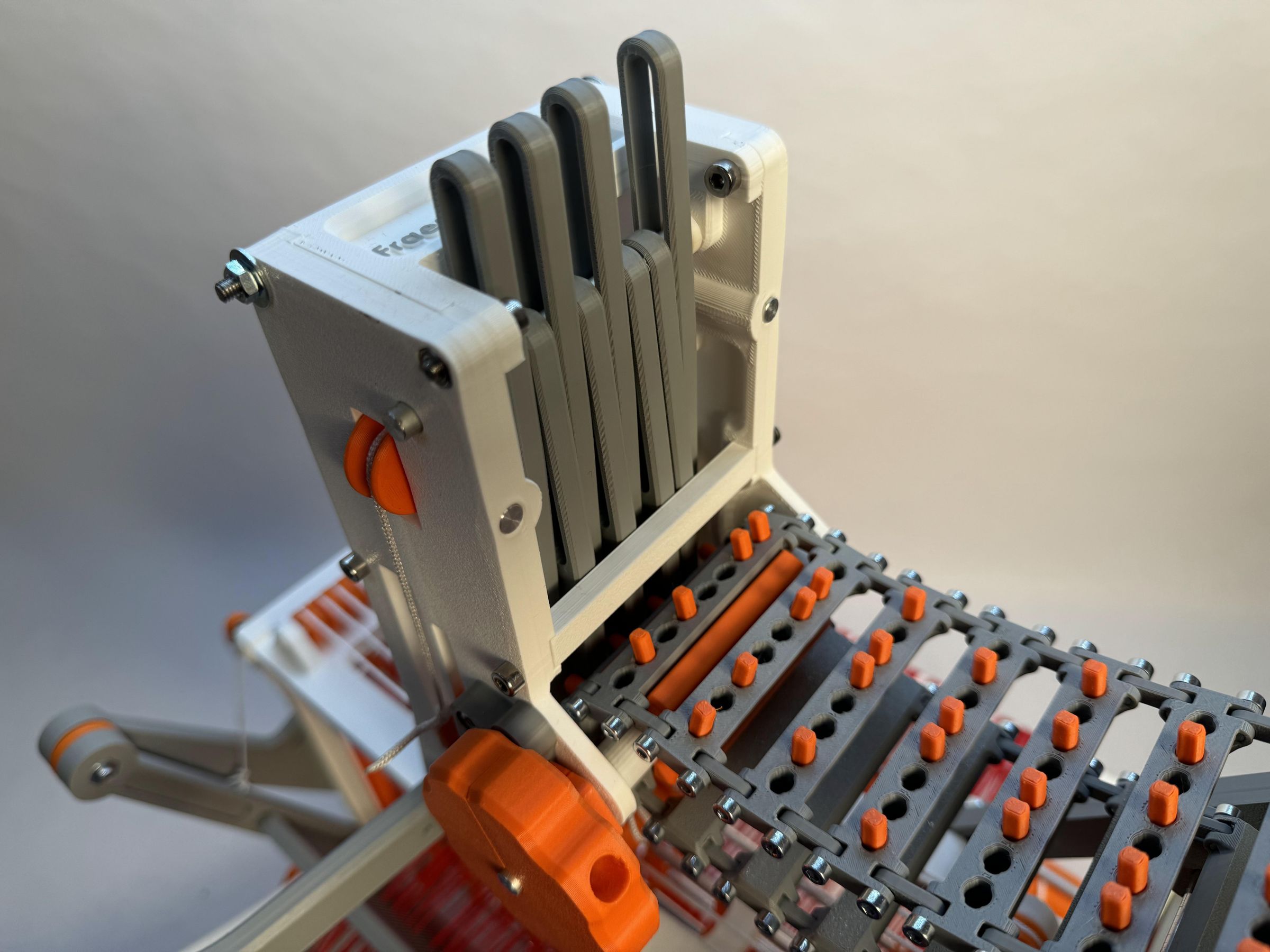 3D Printed Table Loom With 8 Shafts : 14 Steps (with Pictures ...