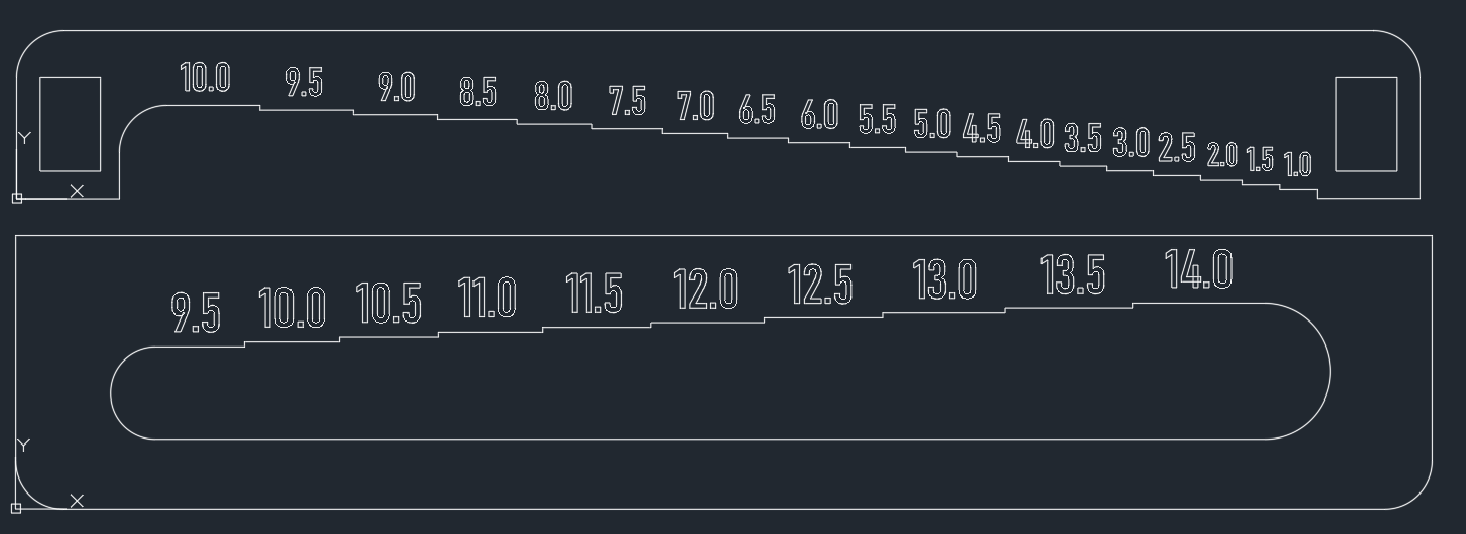 Laser Cut Drill Bit Organizer and CNC Routed Drill Bit Sorting Gauge ...