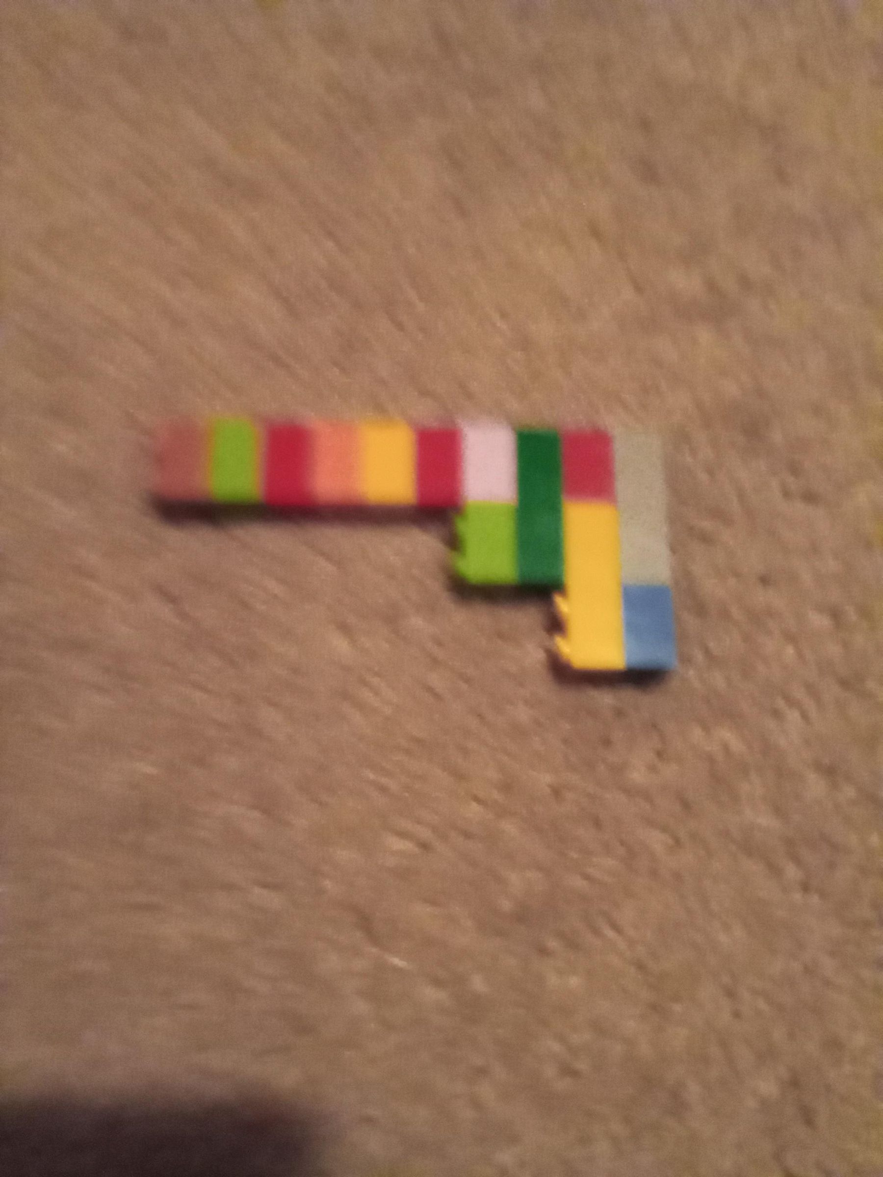 Lego Automatic Pistol : 4 Steps - Instructables