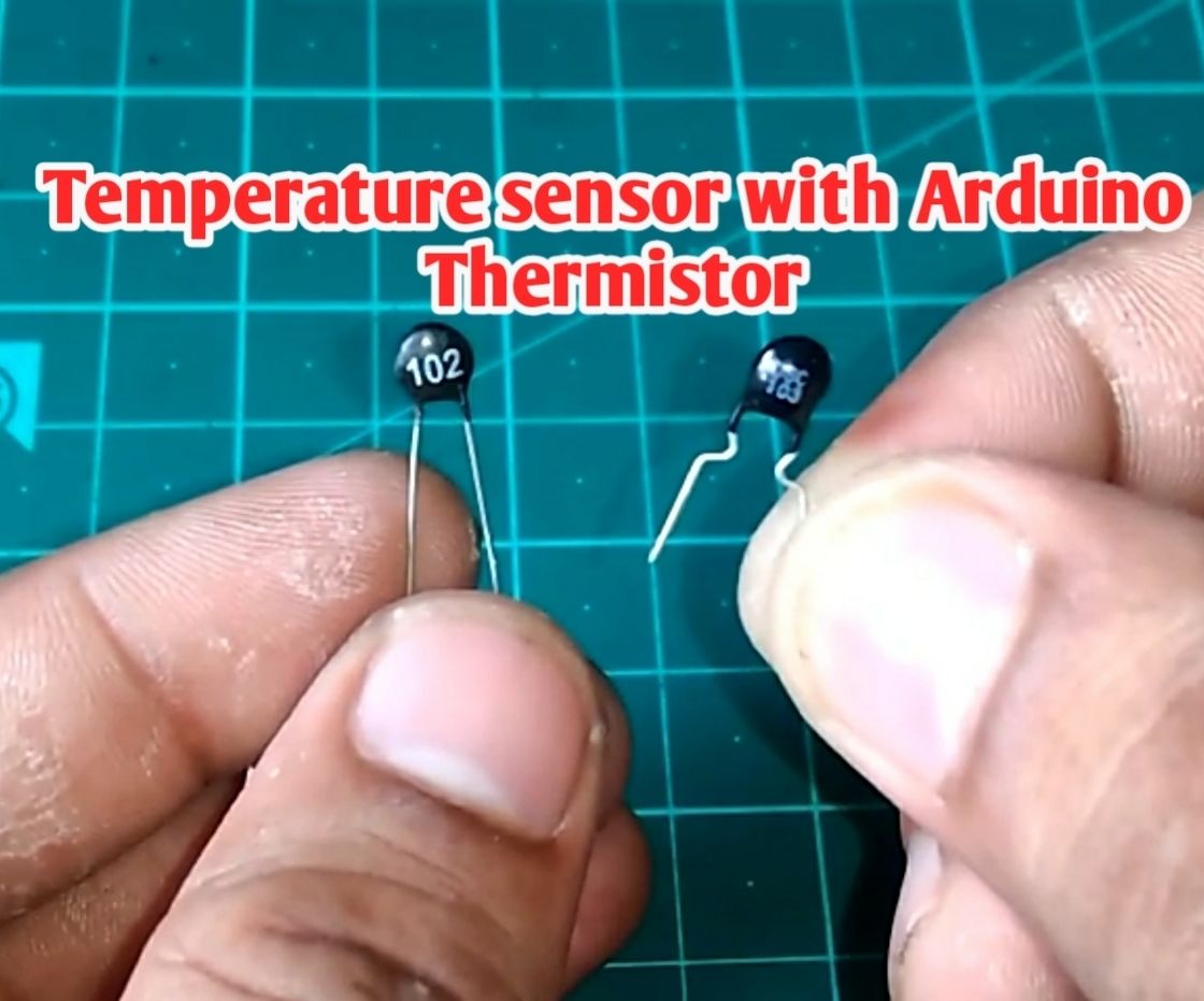 Temperature Sensor Using Thermistor With Arduino Uno 4 Steps