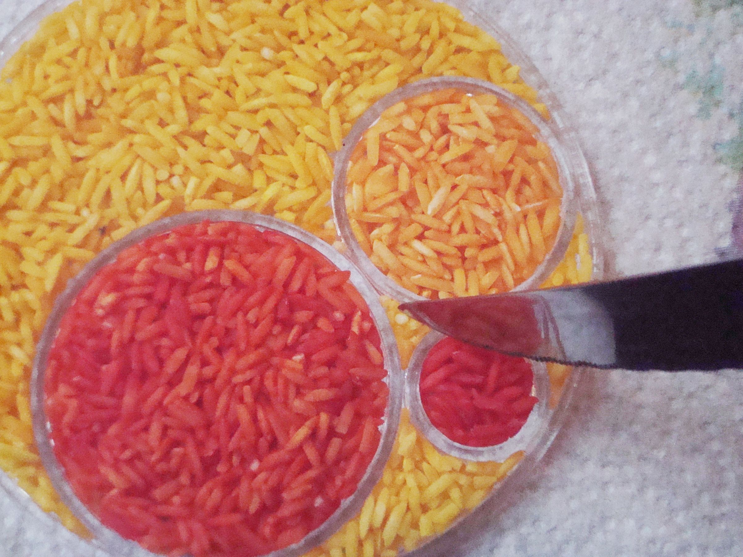 Colorful Rice Coasters : 5 Steps (with Pictures) - Instructables