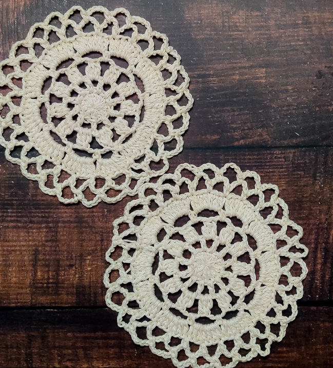 How to Crochet Mini Round Doily : 8 Steps (with Pictures) - Instructables
