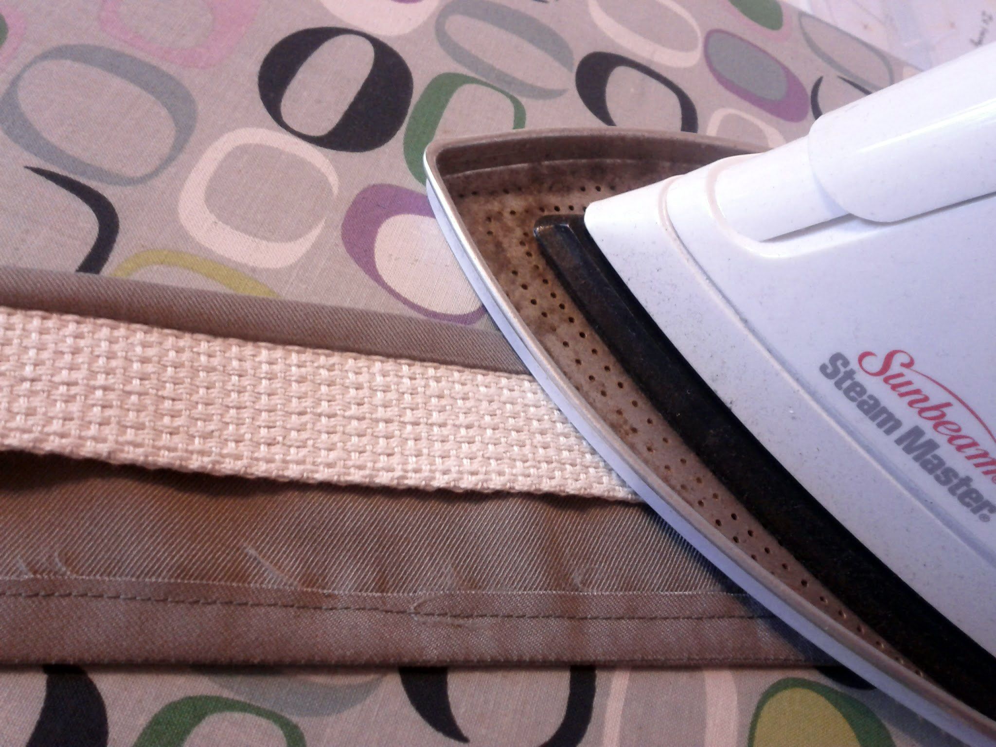 How to Cover a Bag Strap Using (Almost) No Pins : 10 Steps (with ...