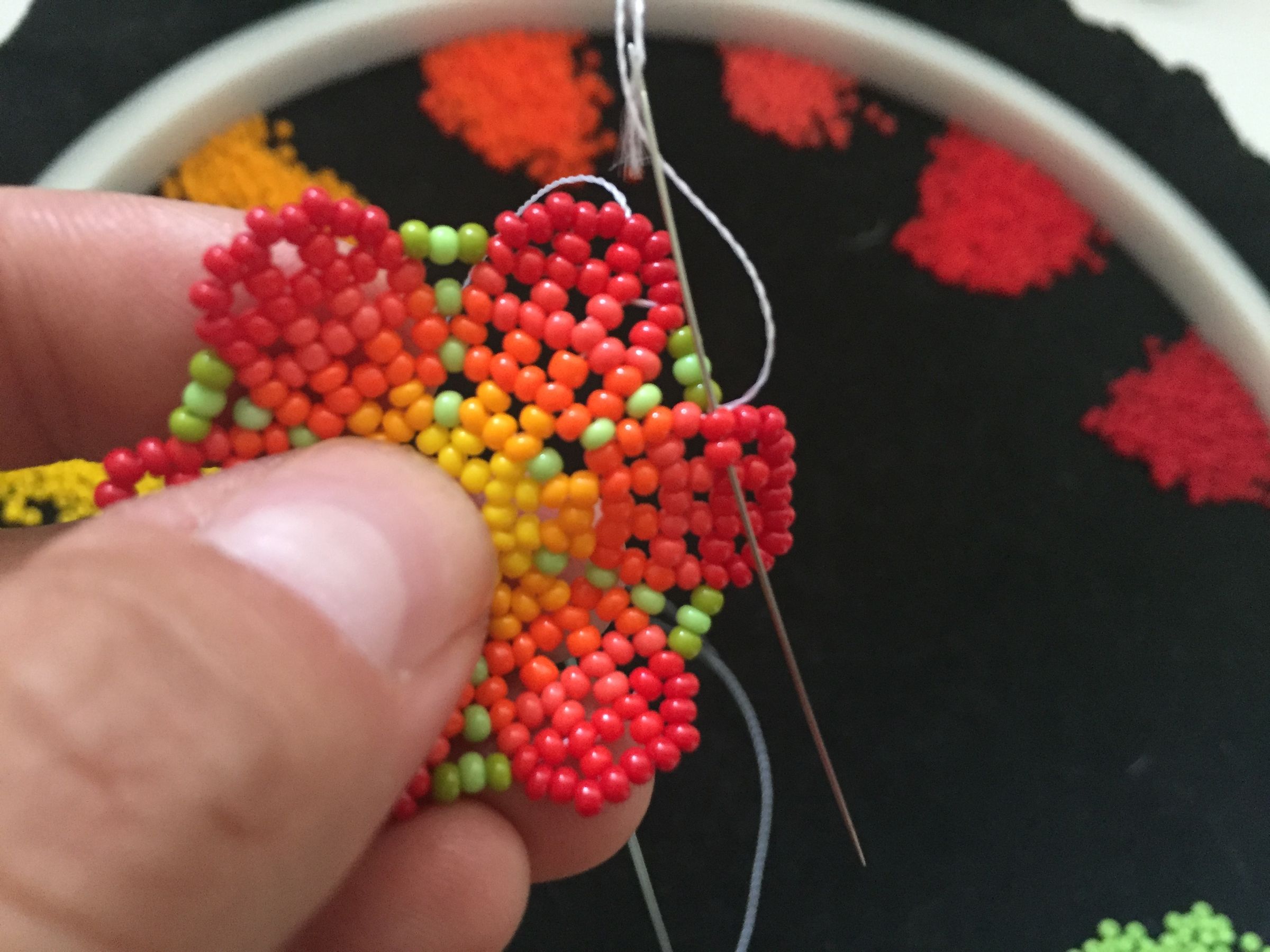 Beaded Huichol Peyote Flor (peyote Flower, Yes) : 13 Steps - Instructables