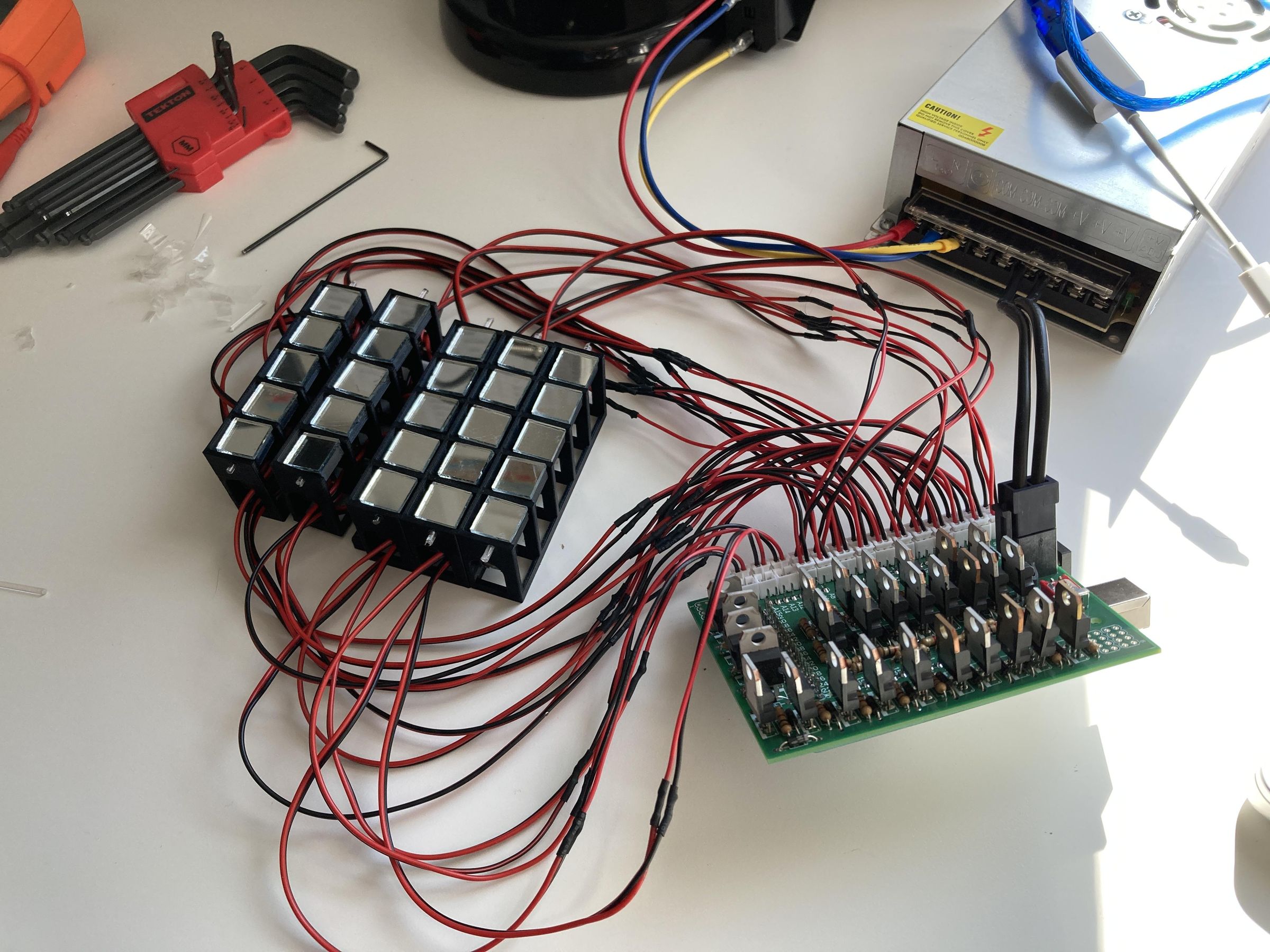 Digital Mirror Device (Macroscale Model) : 6 Steps (with Pictures) - Instructables