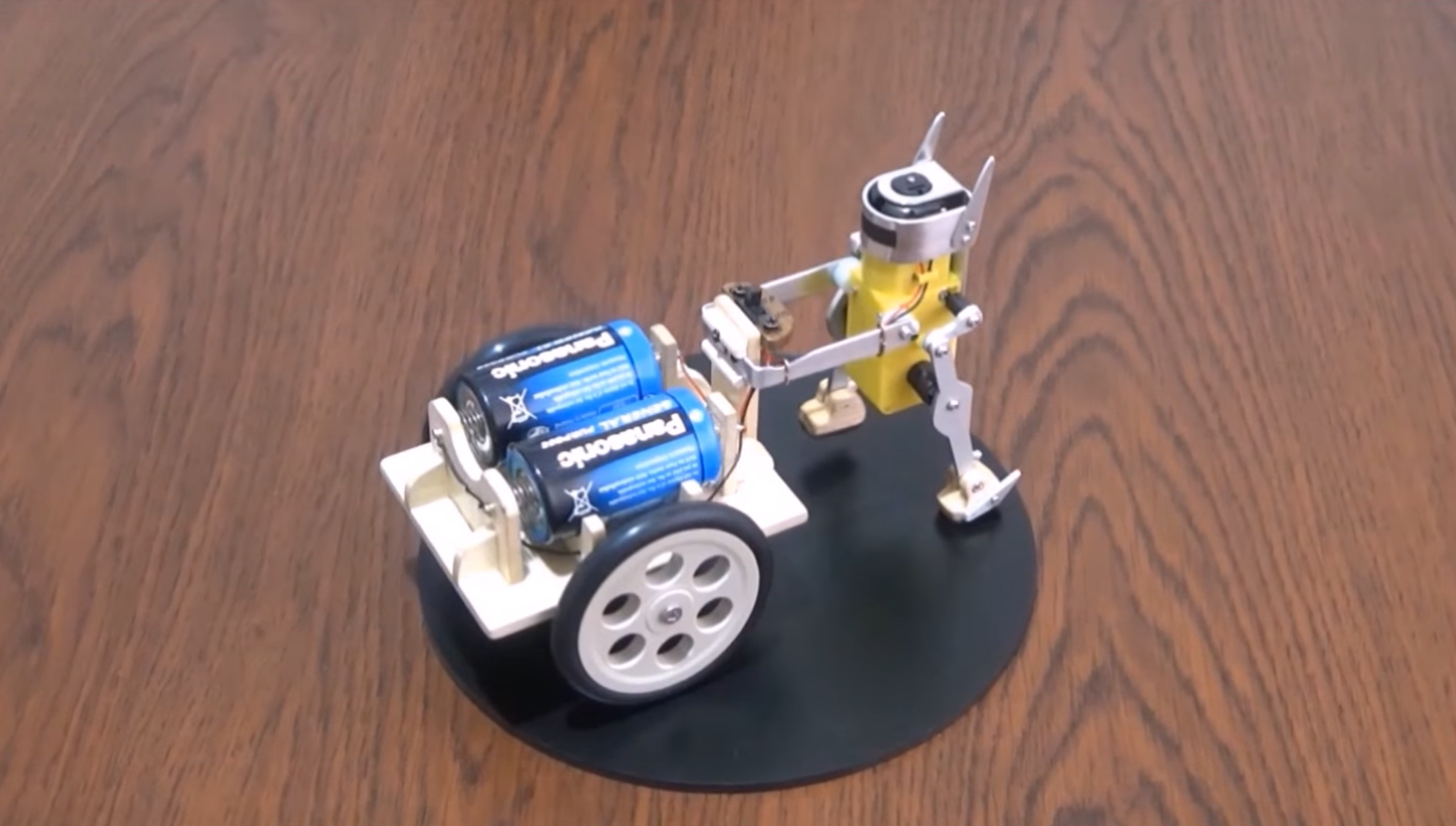 Laser Cut Cart-Pushing Robot : 7 Steps (with Pictures) - Instructables