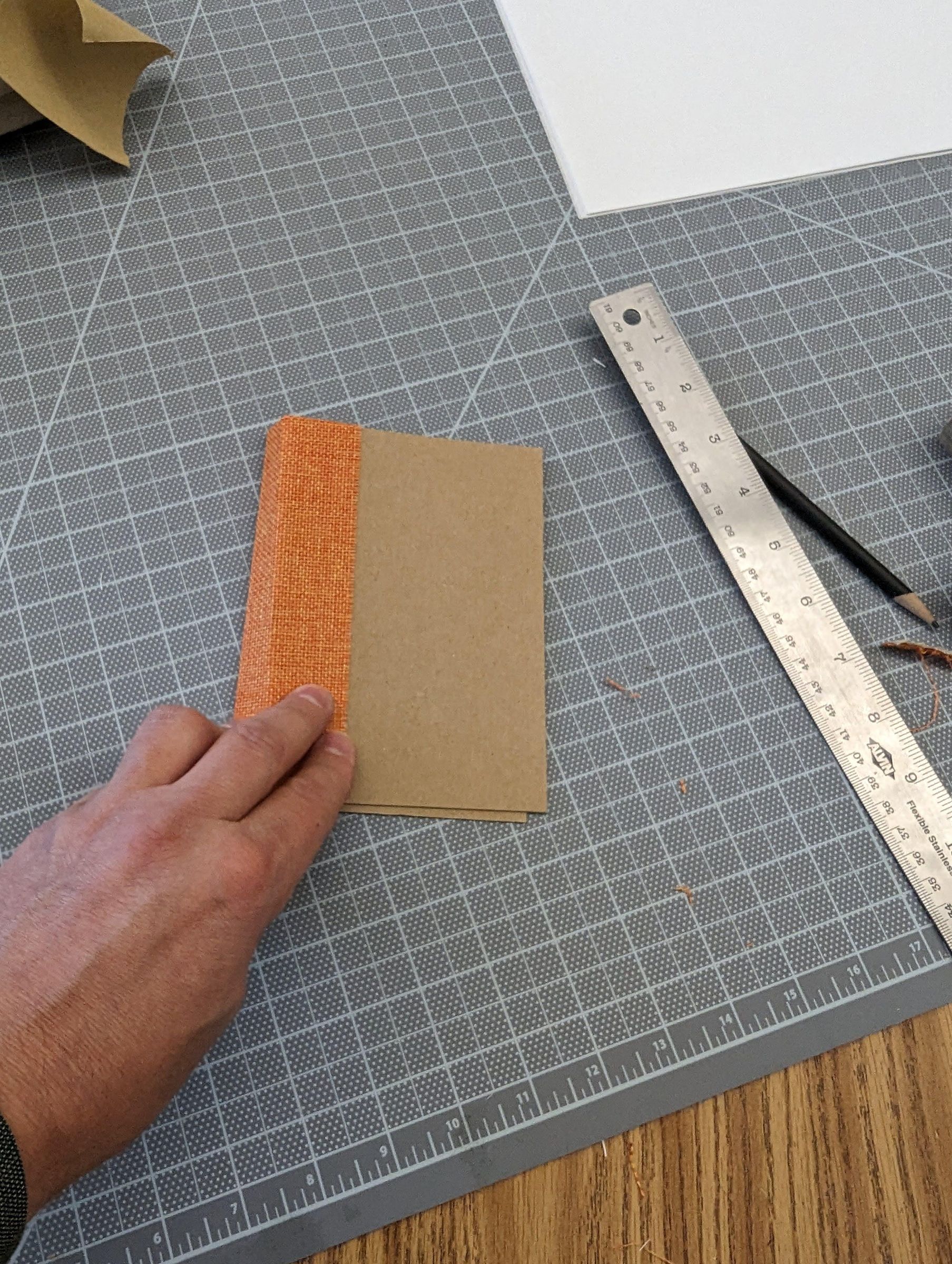 A Quick Book Cover for a Hand Bound Journal : 9 Steps (with Pictures ...