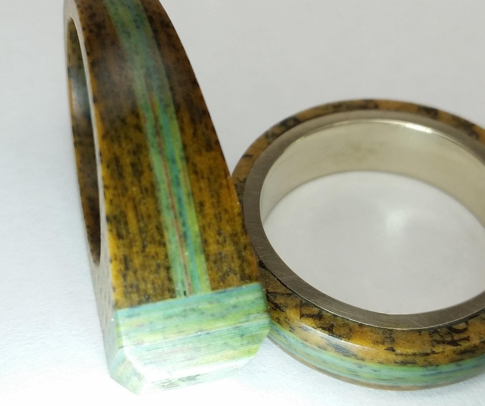 Layered Paper Composite Rings : 13 Steps (with Pictures) - Instructables