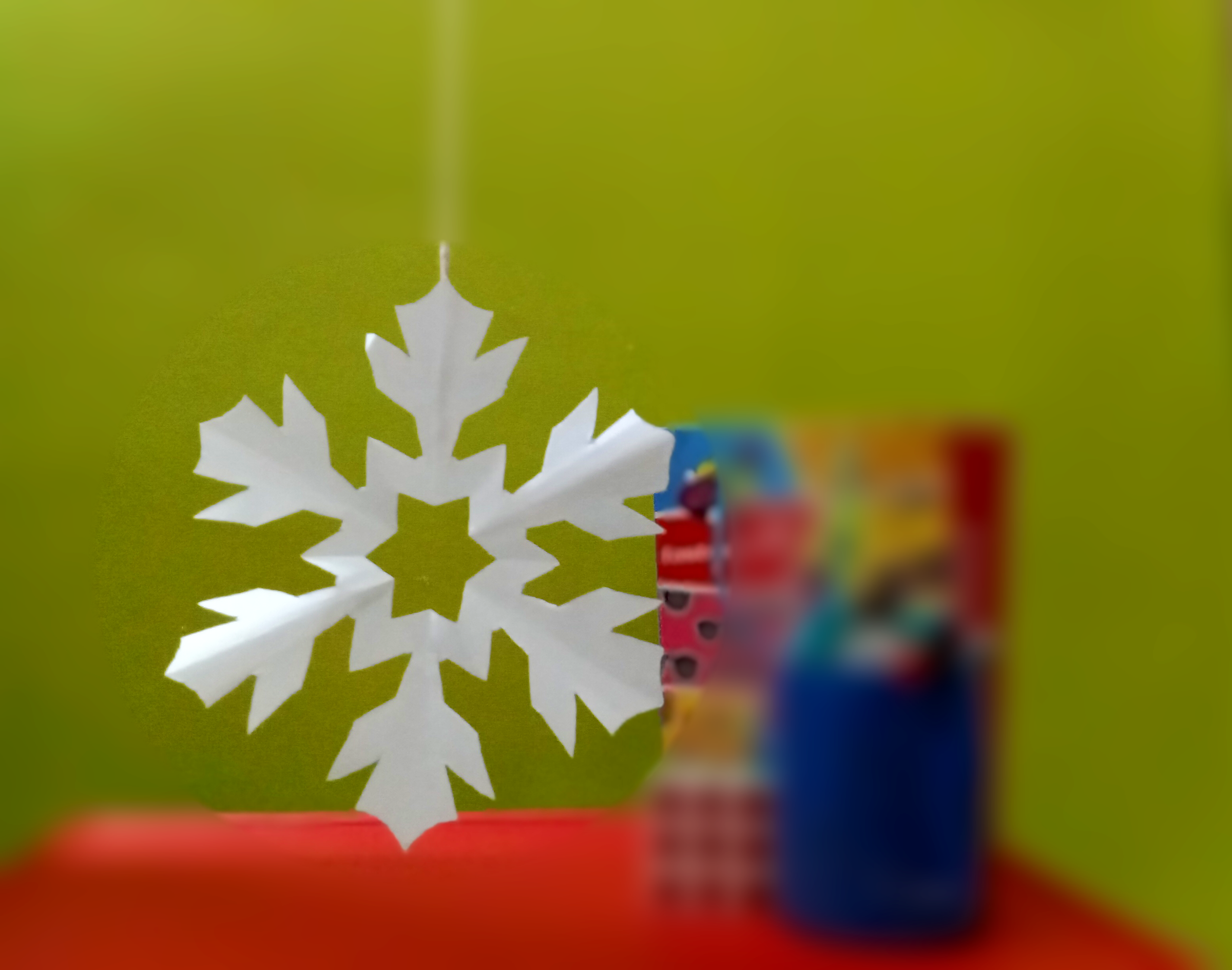 Decorative Paper Snowflakes (6 Pointed) : 8 Steps (with Pictures ...