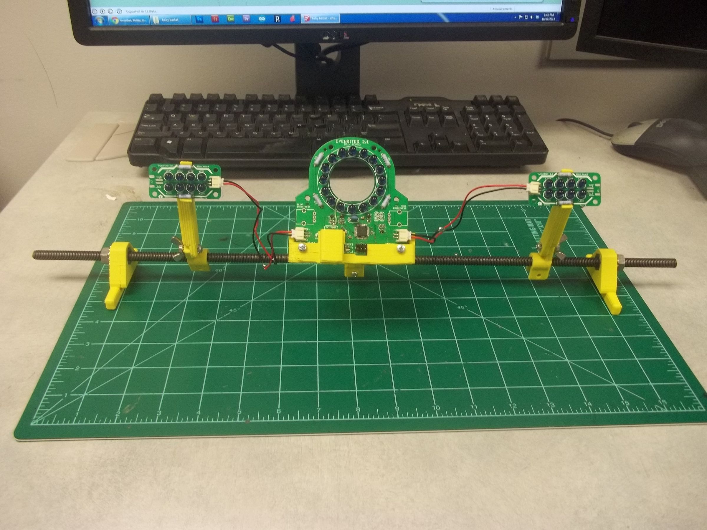 Assembling the Eyewriter 2.1 Hardware Platform (rev B) : 16 Steps (with ...