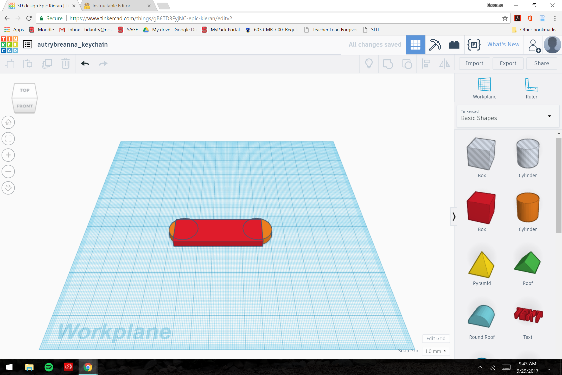 How to Use TinkerCad: Keychain Edition : 7 Steps (with Pictures ...