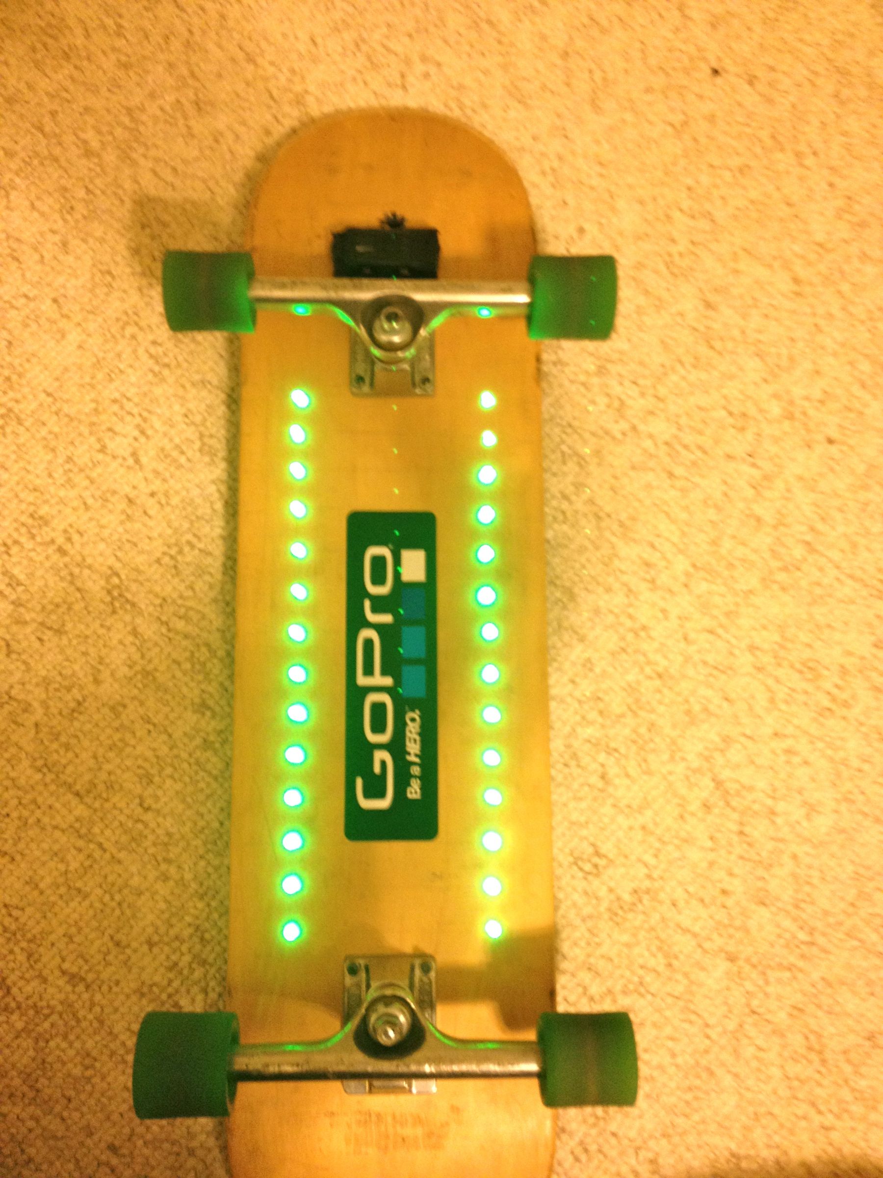 LED Longboard Under-glow (with Pictures) - Instructables