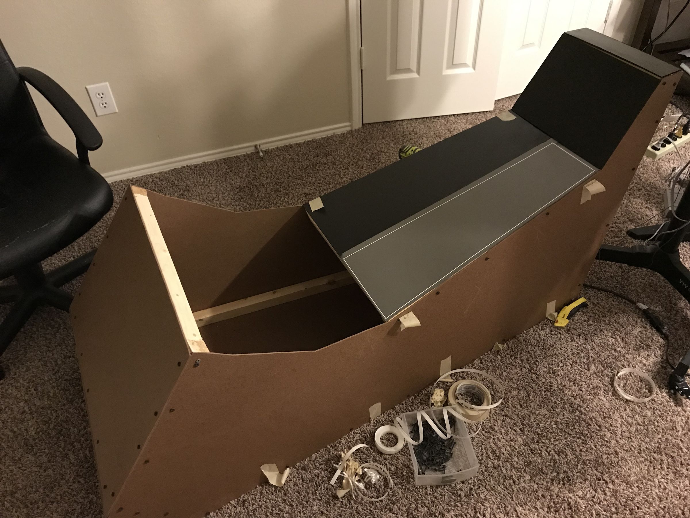 Millennium Falcon Dashboard (Full Scale Garage Build) : 7 Steps (with ...