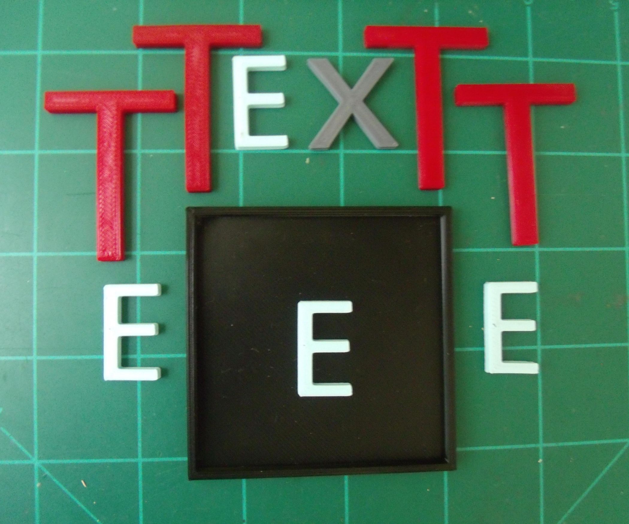 TEXT Puzzle Made With Tinkercad : 4 Steps (with Pictures) - Instructables