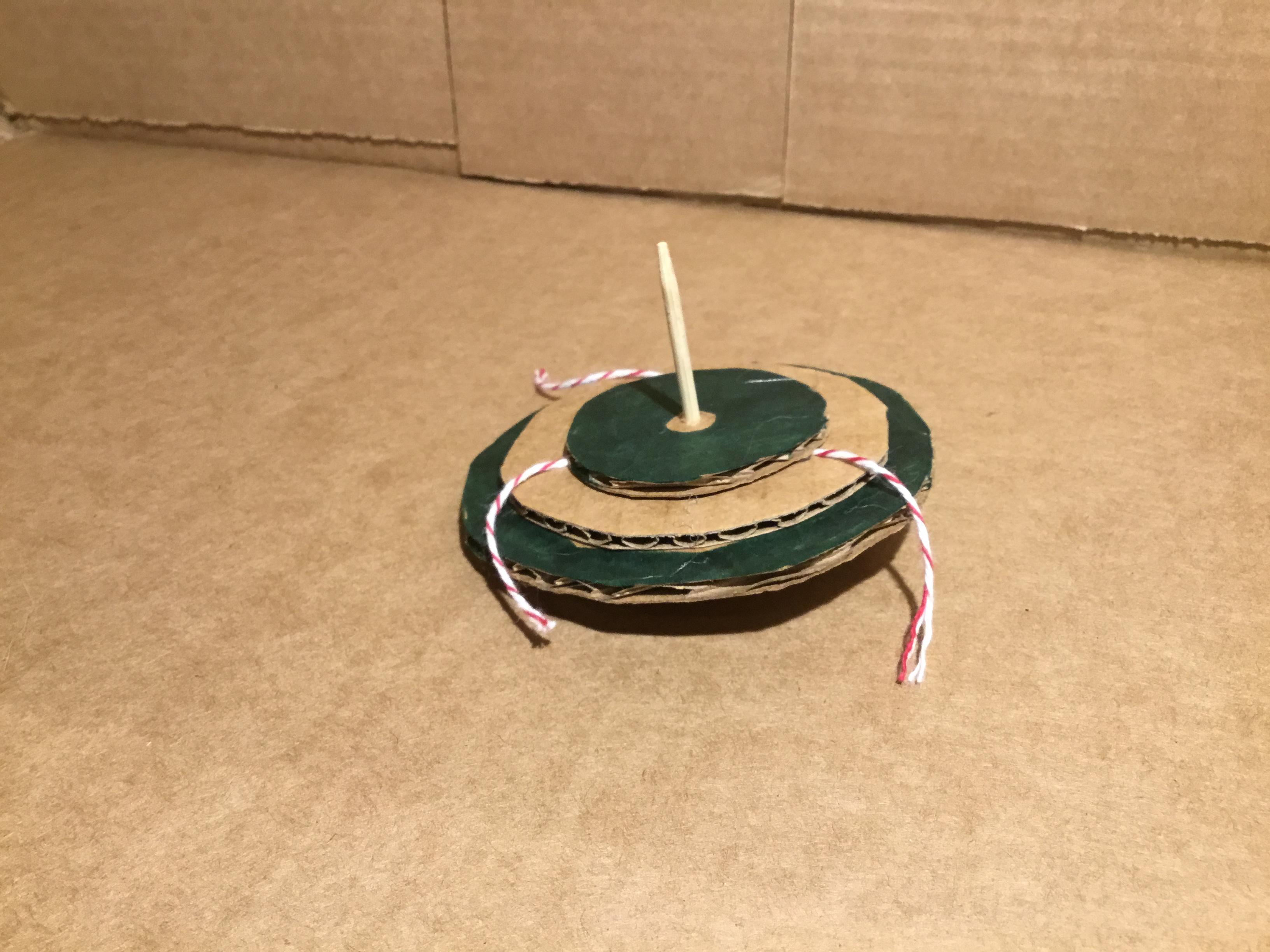 Cardboard Spinners From Recycled Materials : 6 Steps - Instructables