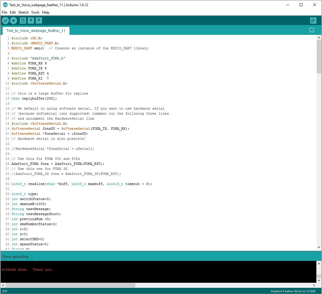 Arduino PHP Text and Data to Speech - an Automatic Weatherman : 4 Steps ...