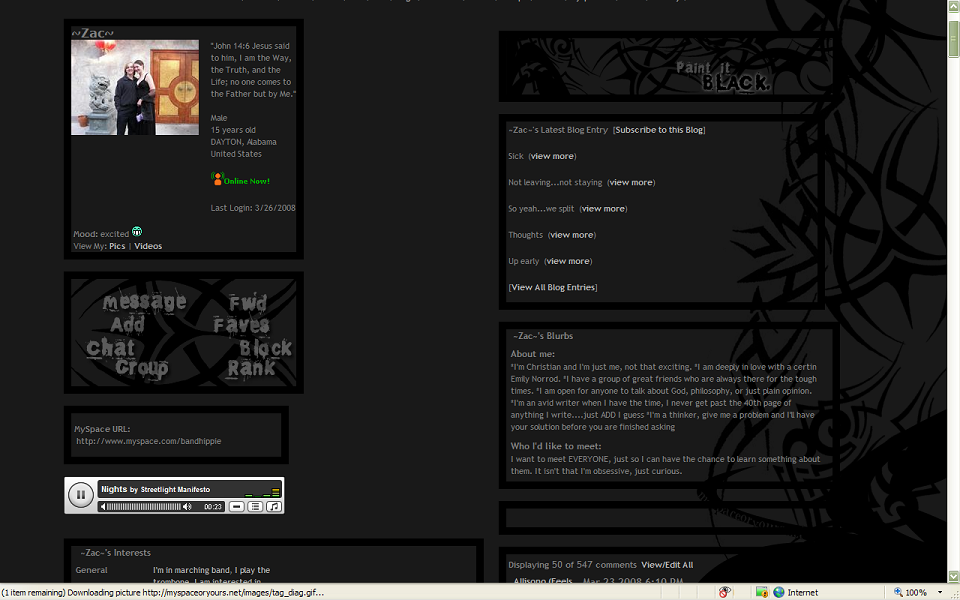 How to Edit Your Myspace Background : 4 Steps - Instructables