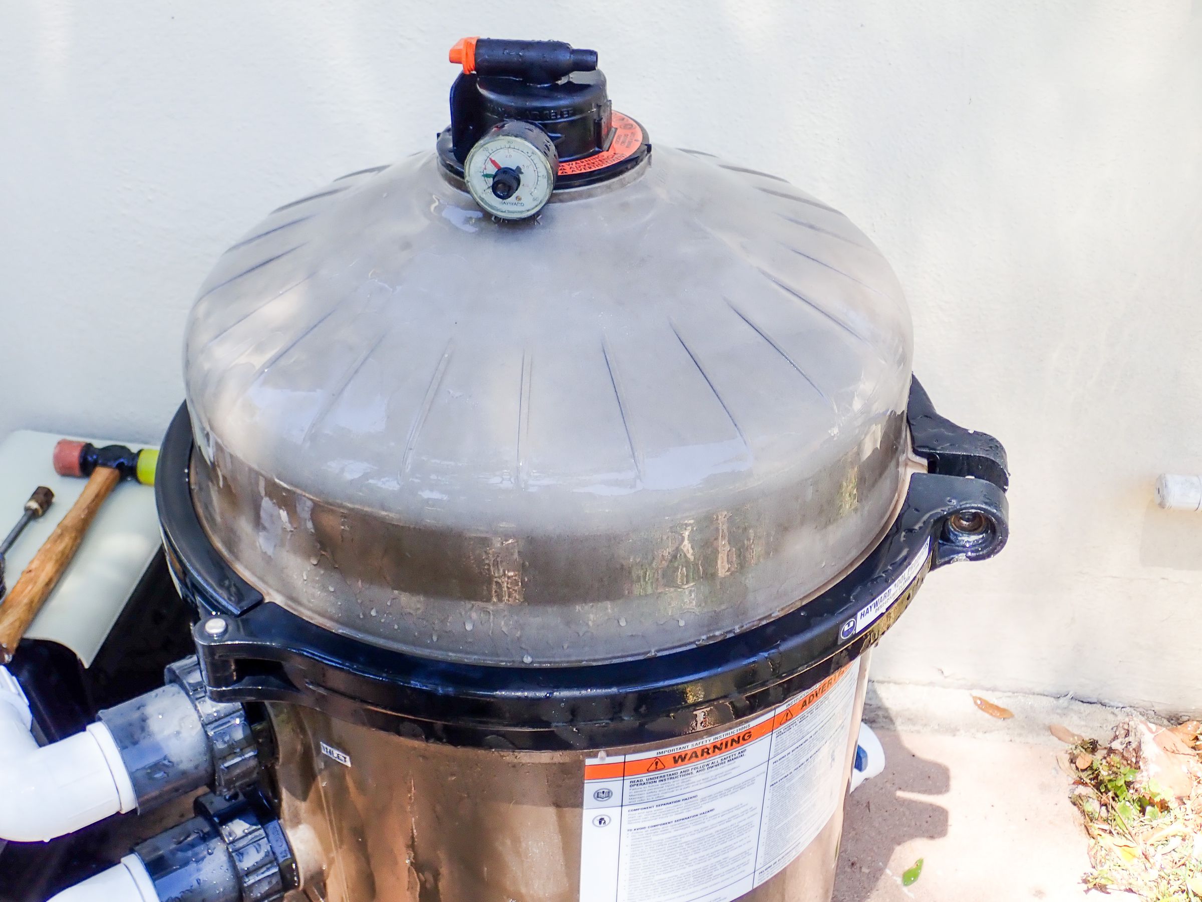 How to Clean a Pool Cartridge Filter System : 15 Steps (with Pictures ...