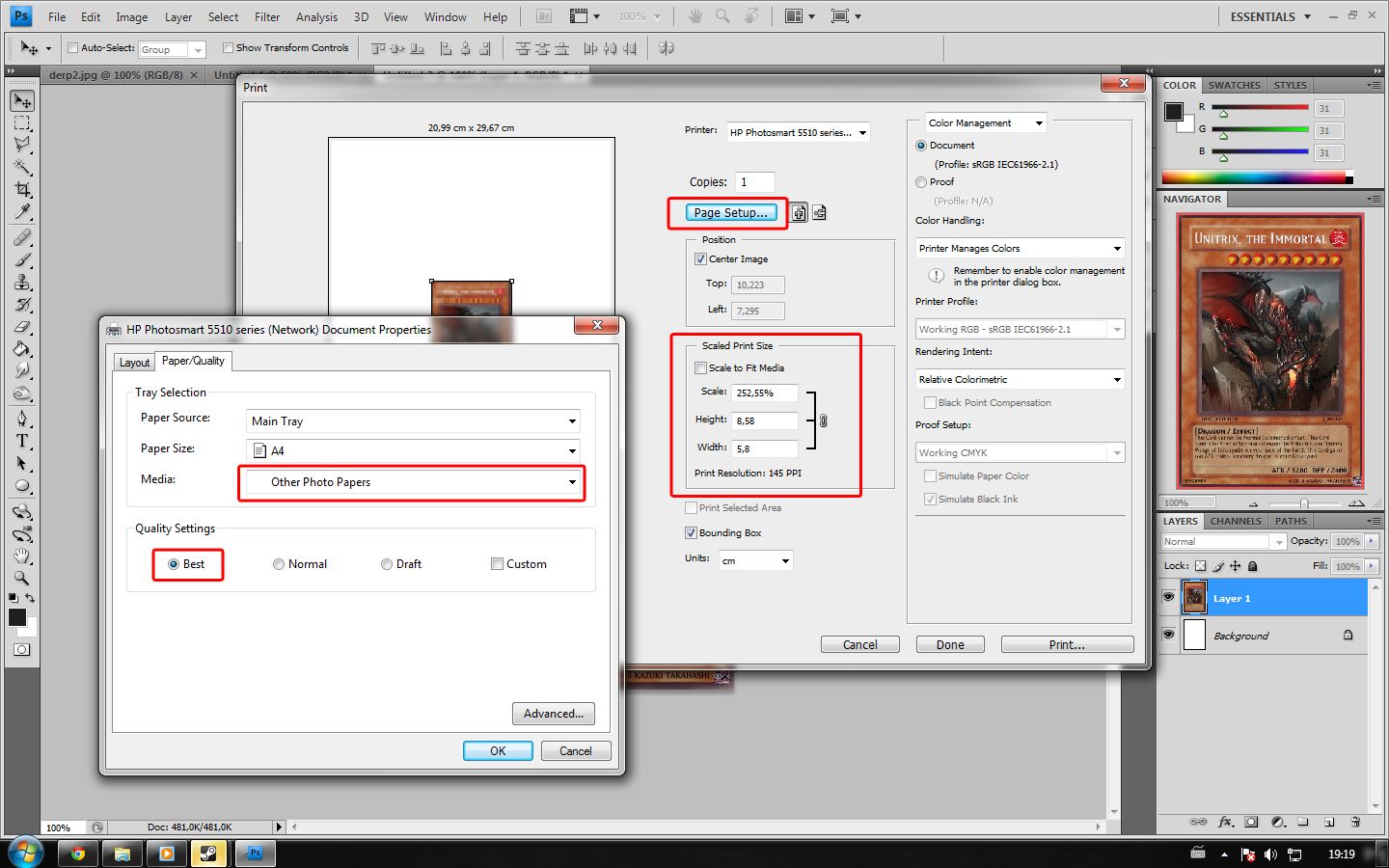 Making Your Own Yu-Gi-Oh Cards. : 4 Steps - Instructables