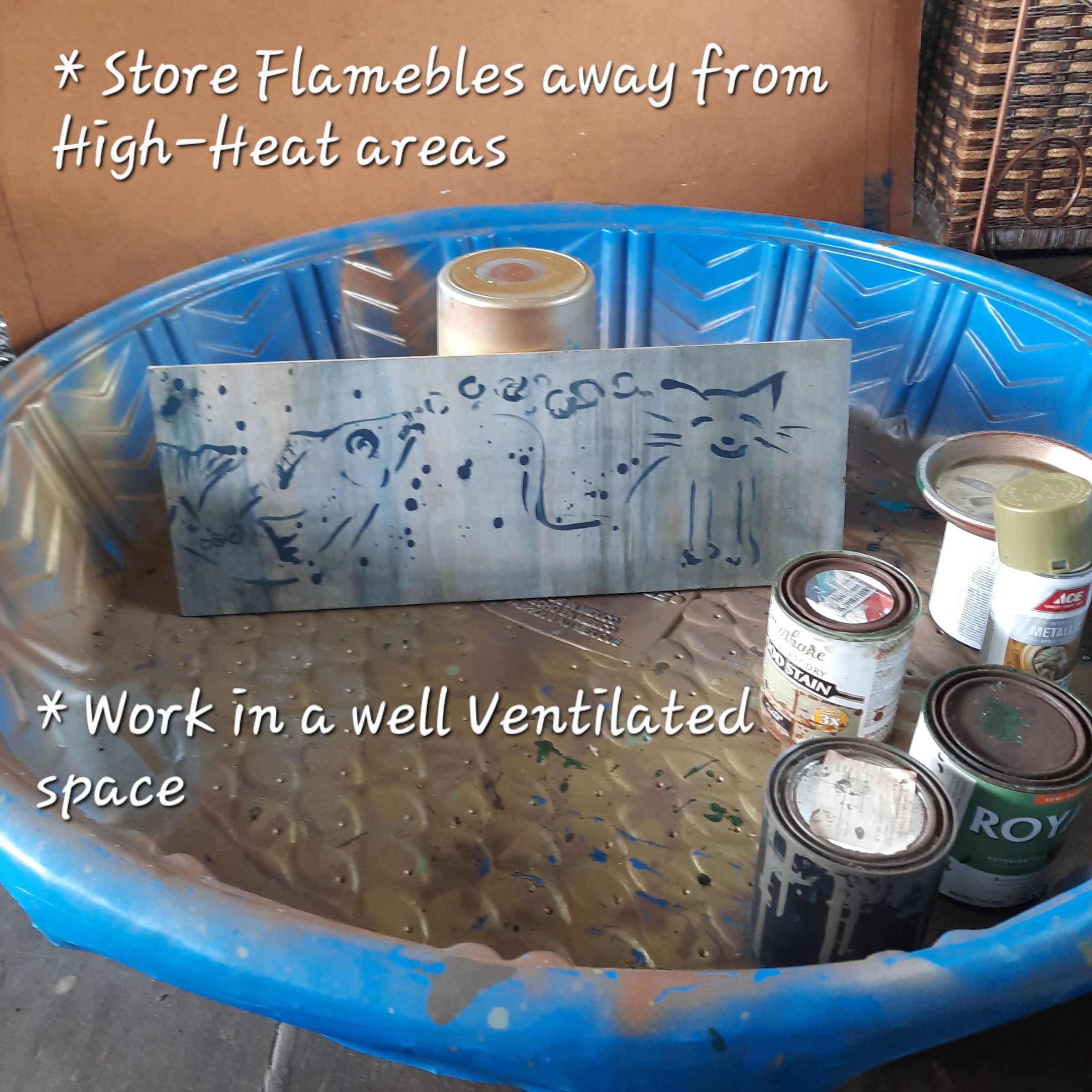 Awesome Paint/Spray Booth Hack (Small Space Solution) : 10 Steps ...