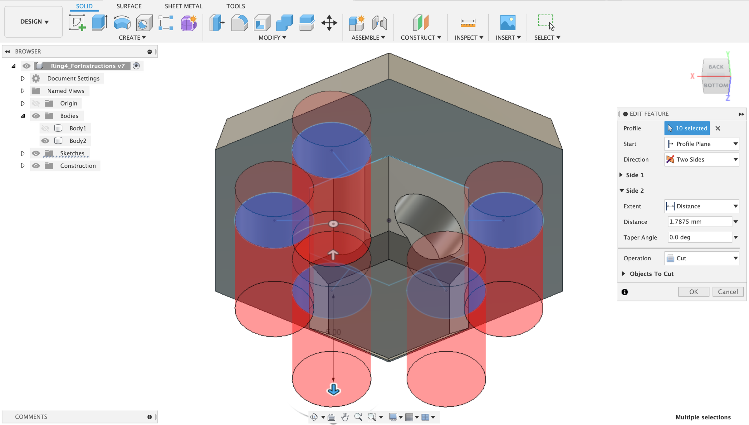 Bit Driver Ring (3D Printed, Wearable Hex Bit Driver) : 12 Steps (with ...
