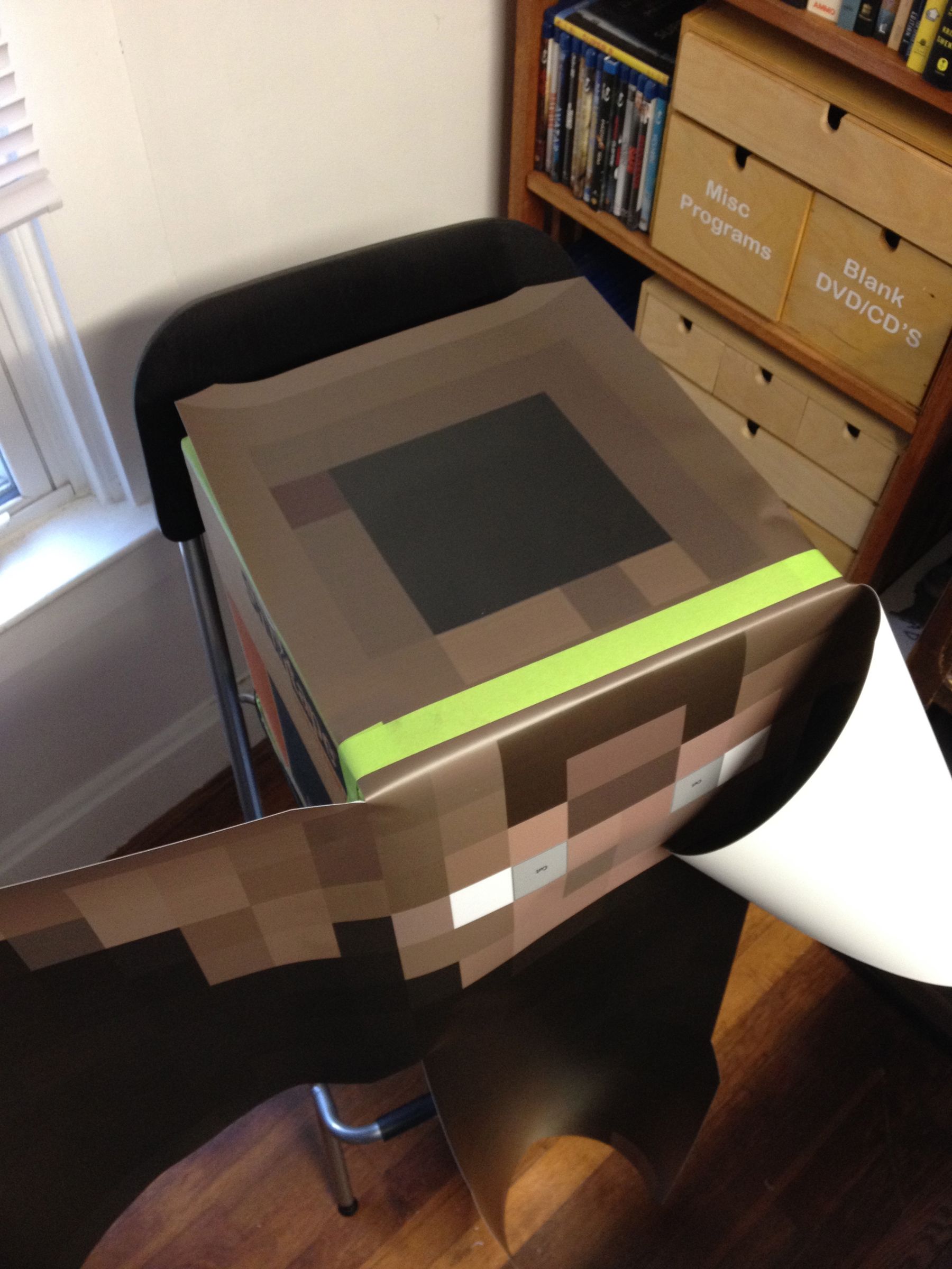 Minecraft Steve Stable Head Build : 10 Steps - Instructables