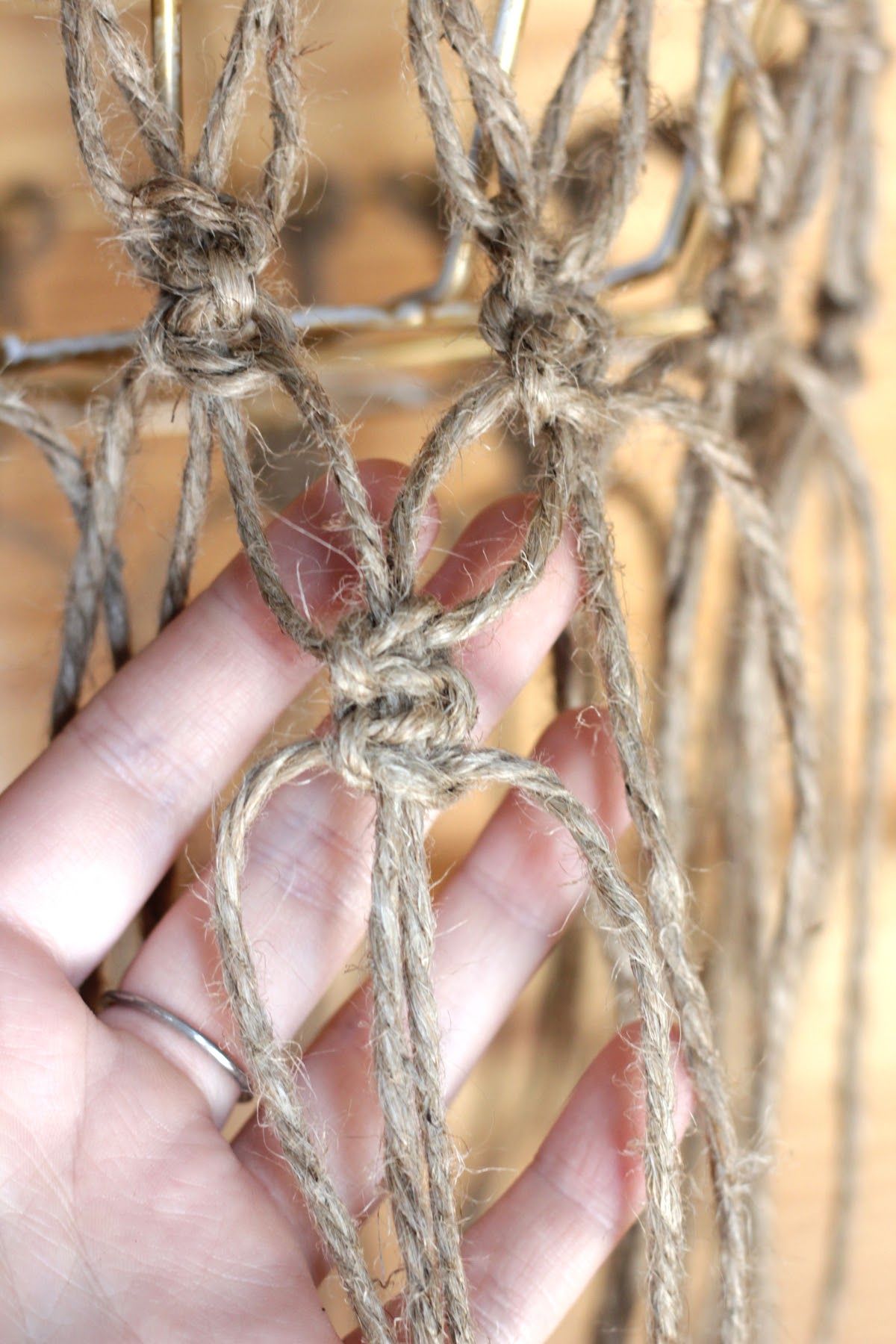 DIY Macrame Hanging Chandelier : 5 Steps (with Pictures) - Instructables