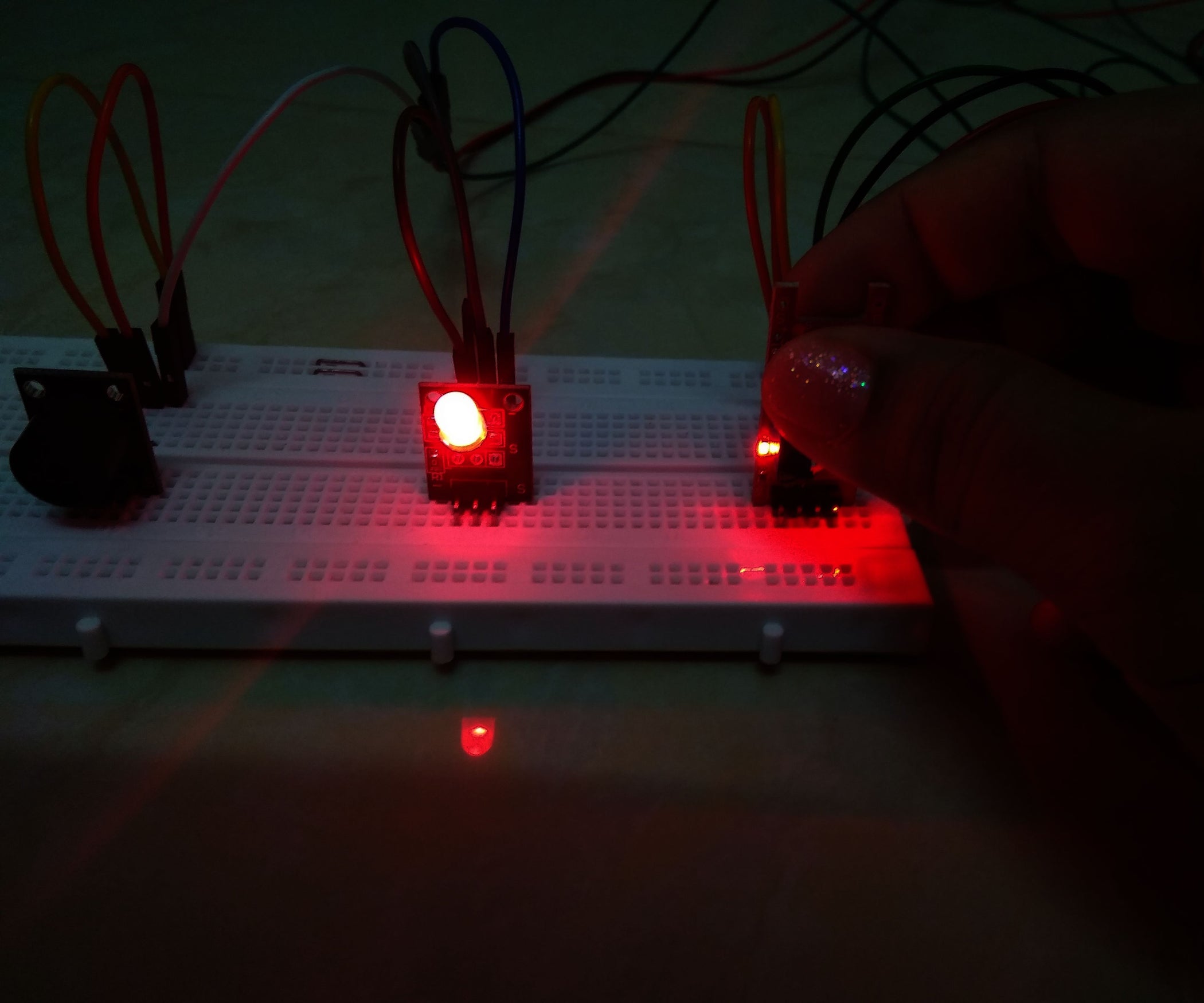 Prototype - Alarm Device Using a Human Touch Sensor (KY-036) : 4 Steps ...