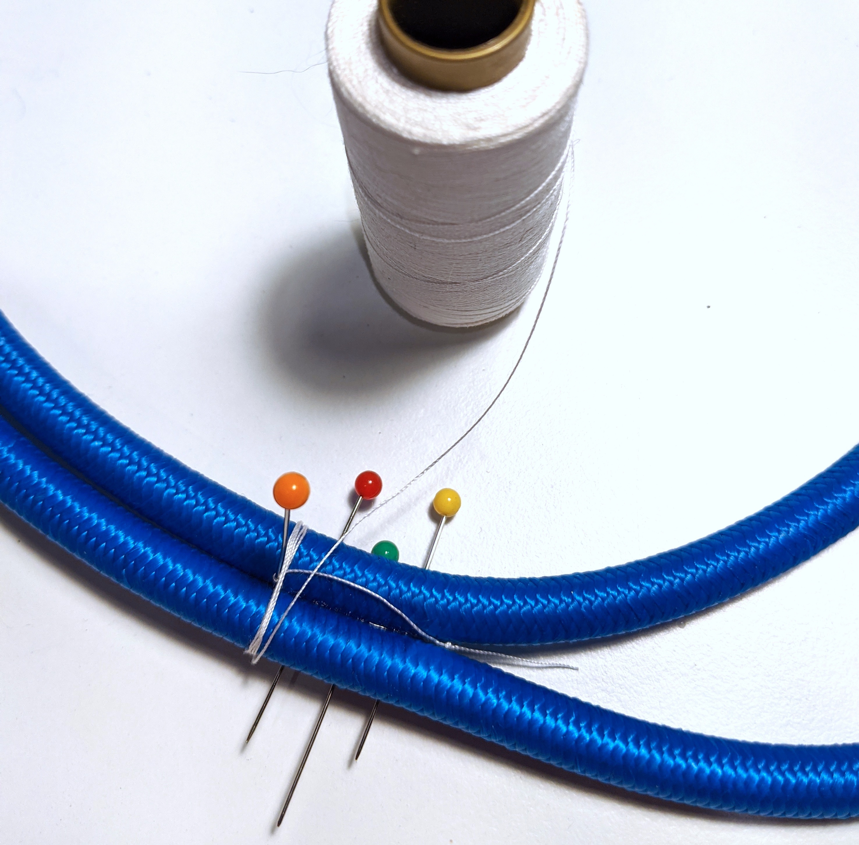 Super Easy Rope'n'Thread Statement Necklace : 7 Steps (with Pictures ...