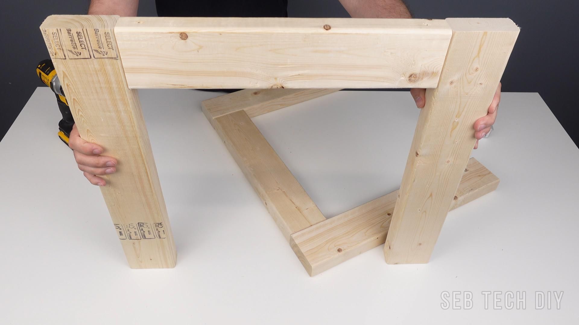How to Build an Outdoor Wooden Side Table Out of 2x4's : 8 Steps (with ...
