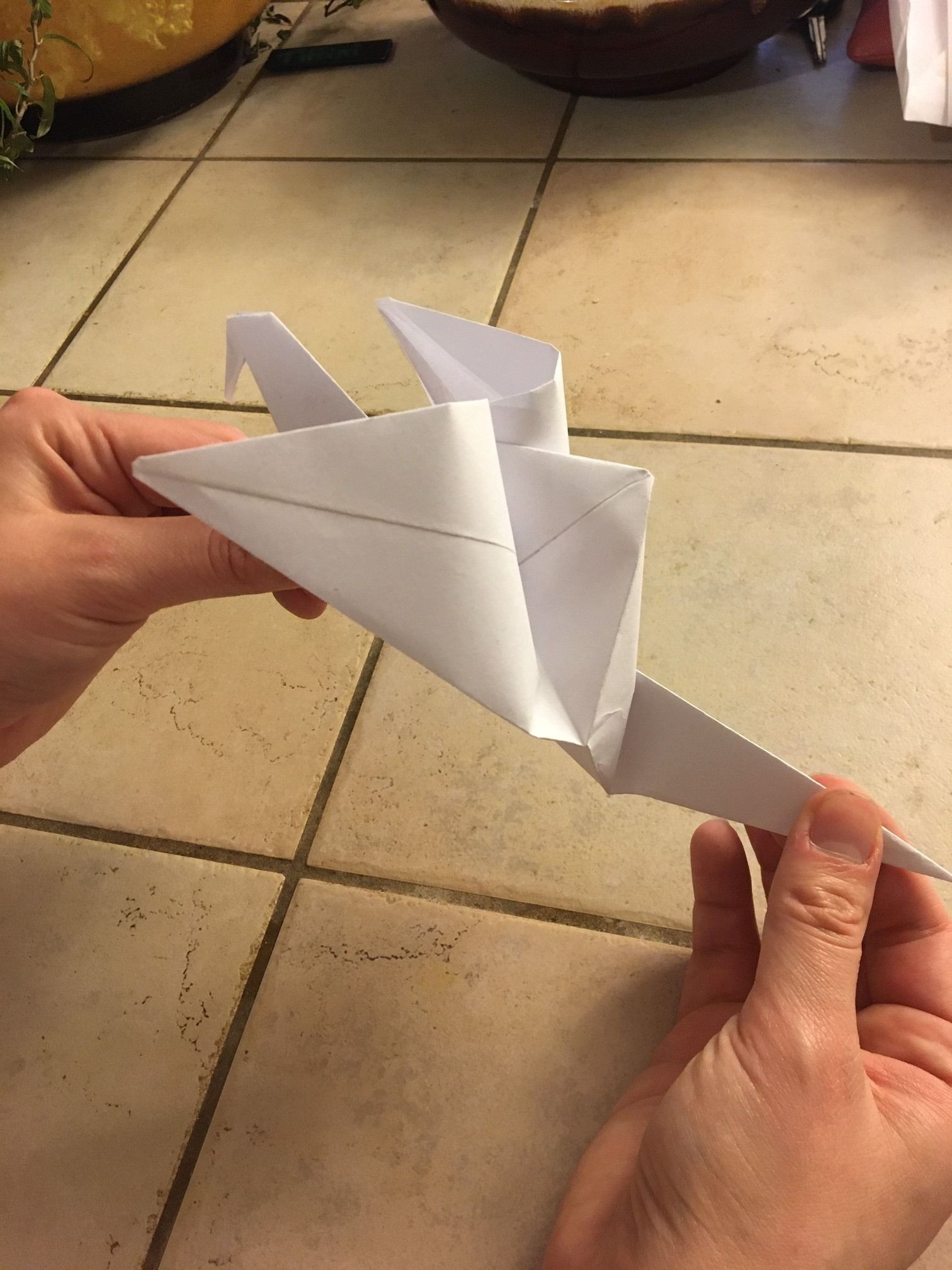 How to Make a Flying Paper Crane : 8 Steps - Instructables