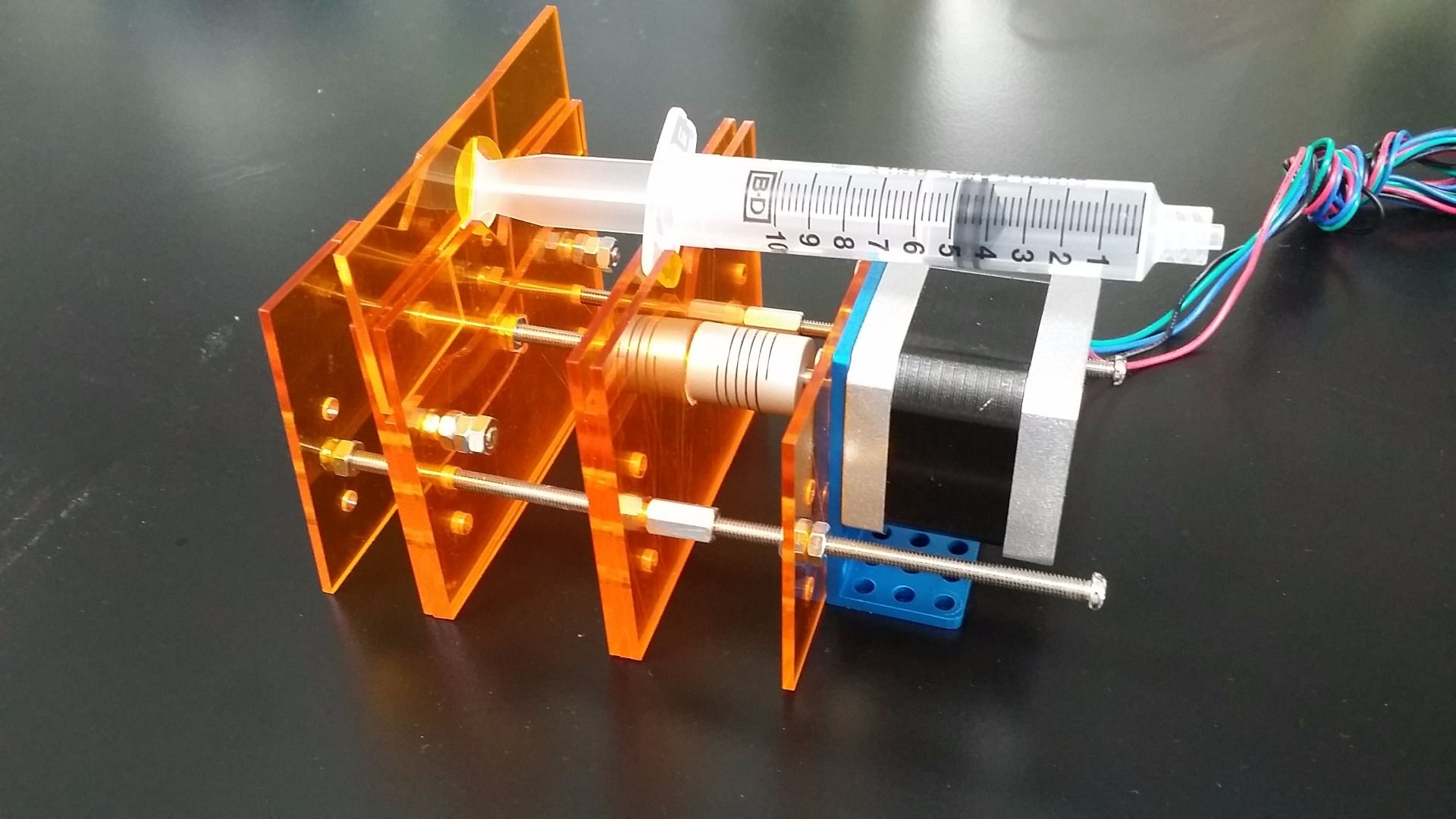DIY Syringe Pump Using Stepper Motor : 4 Steps - Instructables