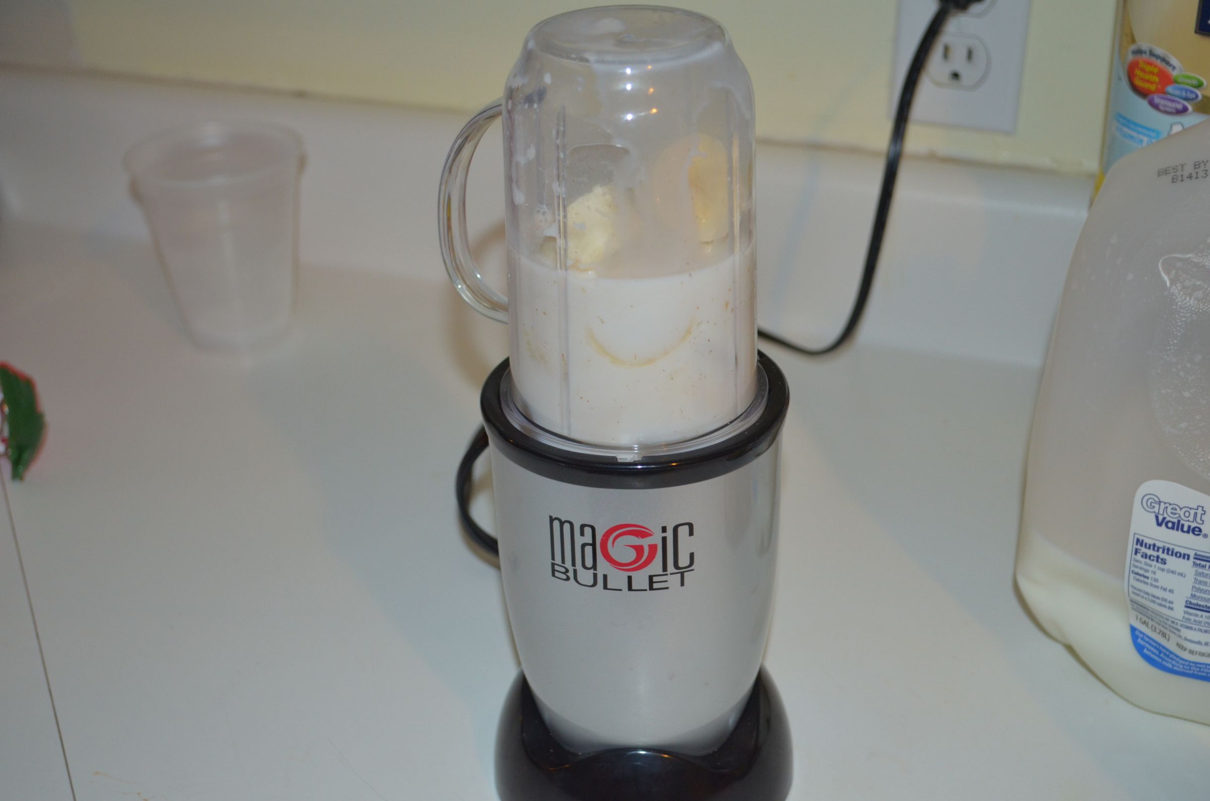 Super-Simple Banana Smoothie (Magic Bullet) : 5 Steps (with Pictures ...