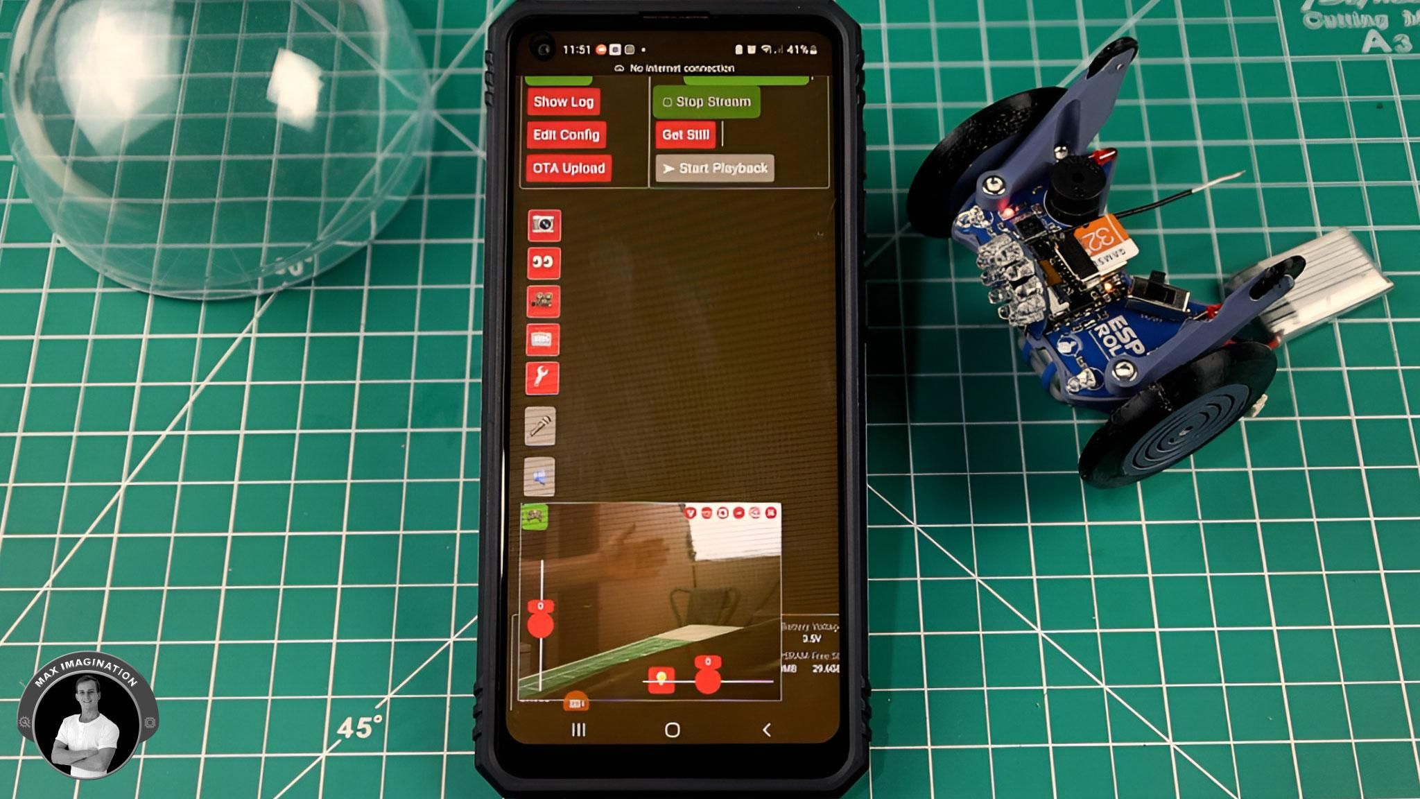 ESP-ROLL: Build a Spherical Self-balancing Robot With ESP32 Camera! : 15 Steps (with Pictures ...