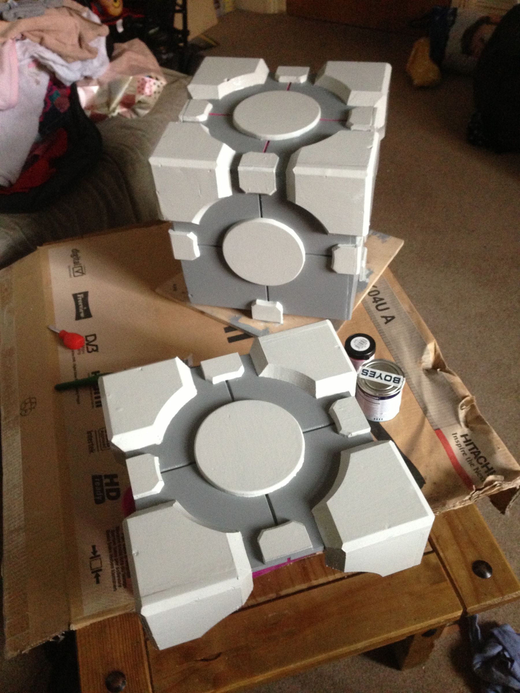 Portal Companion Cube : 14 Steps (with Pictures) - Instructables