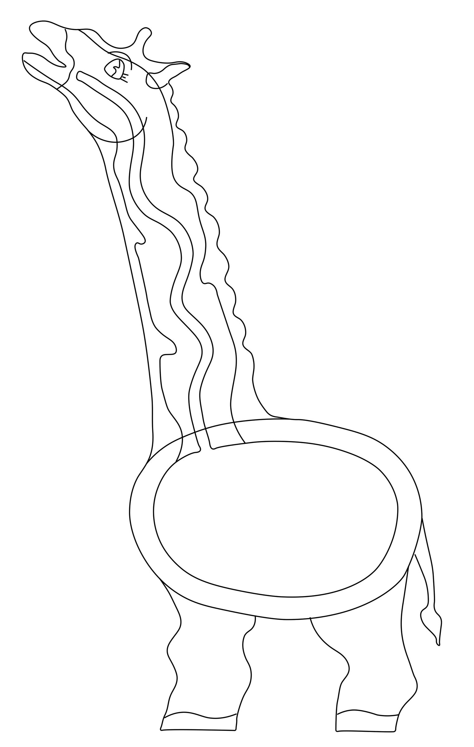 Giraffe Piggy Bank From Scrap Plywood : 8 Steps (with Pictures ...