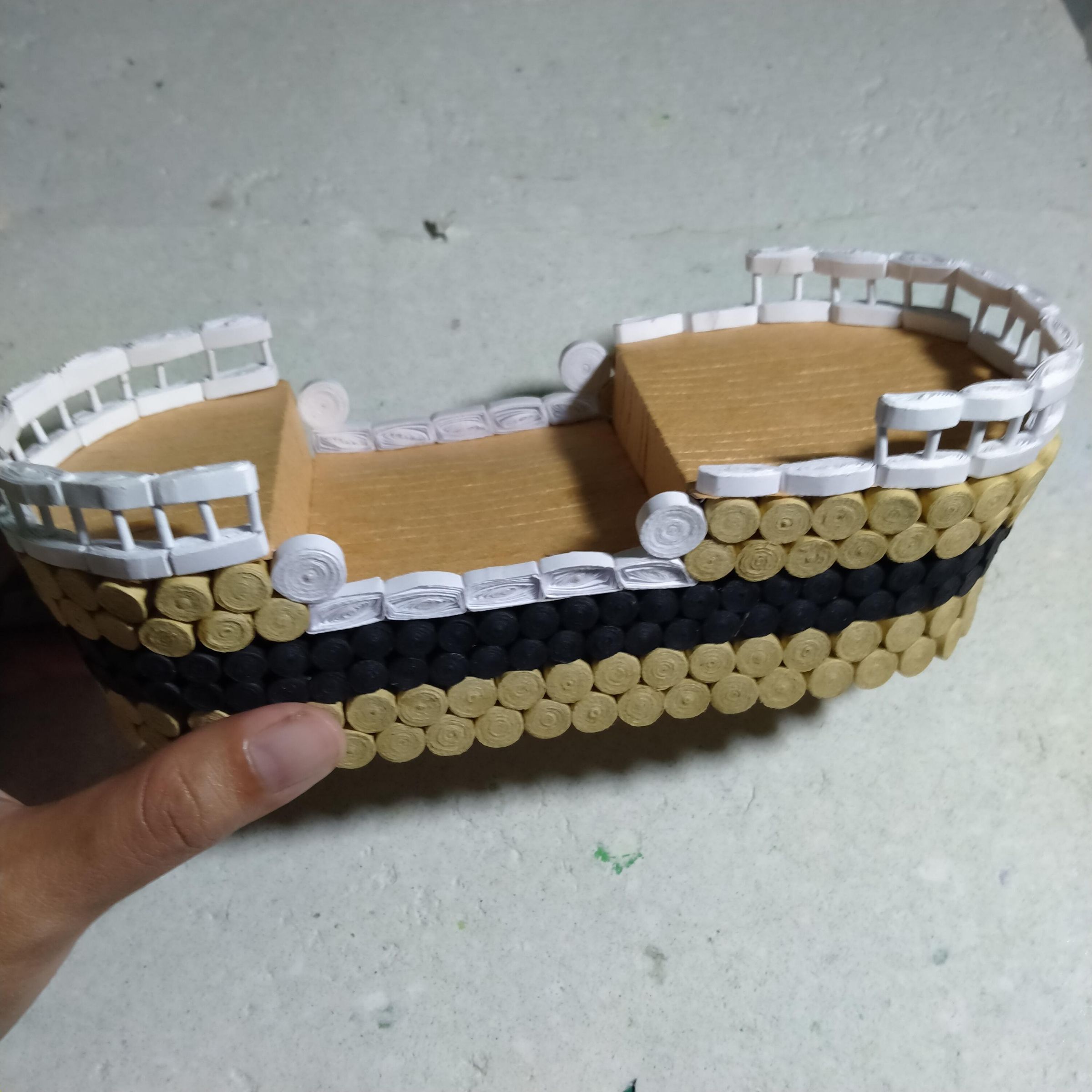 Paper Quilled Ship (inspired by One Piece) : 7 Steps (with Pictures ...