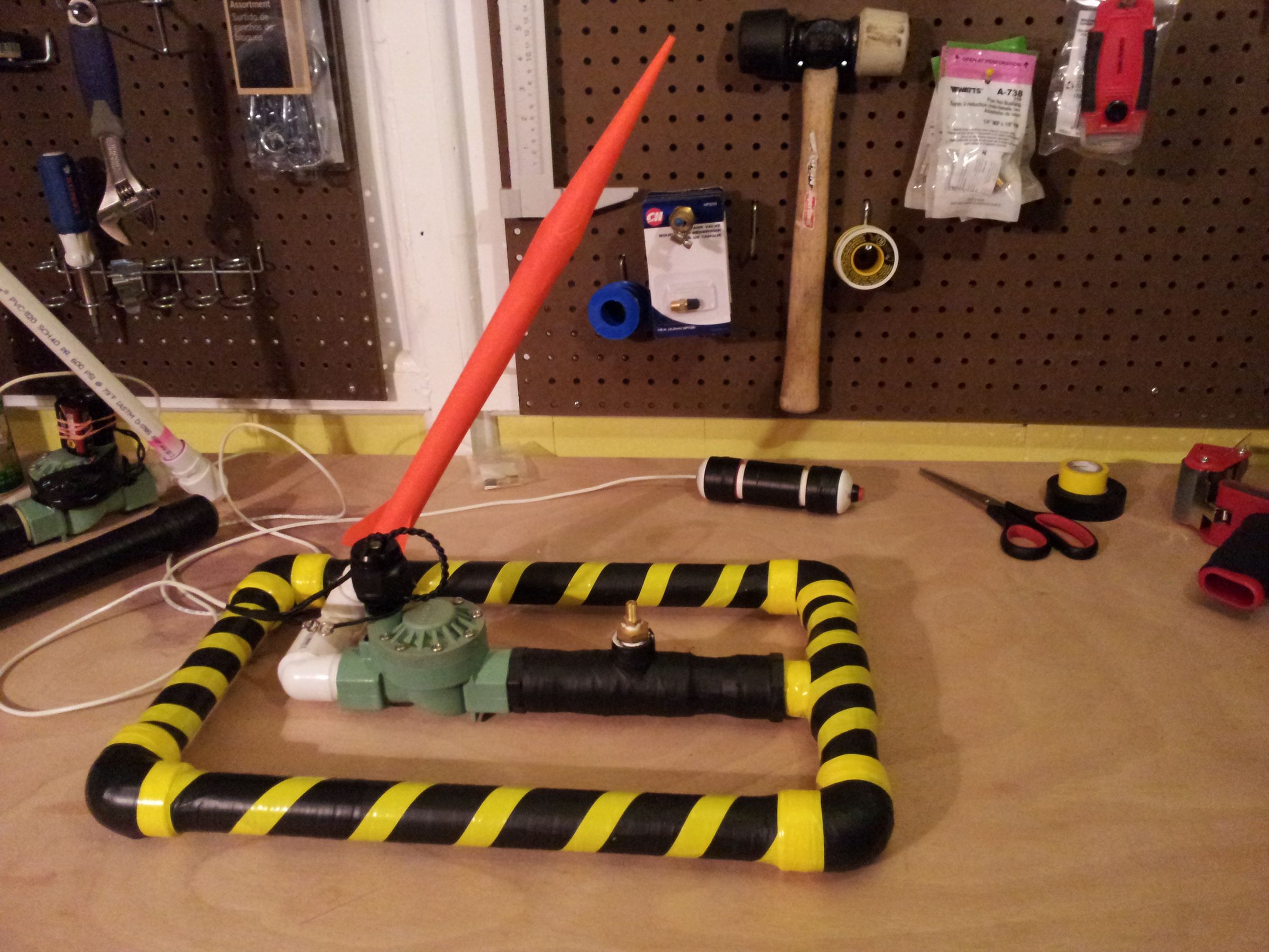 Compressed Air Rocket Launcher : 9 Steps - Instructables