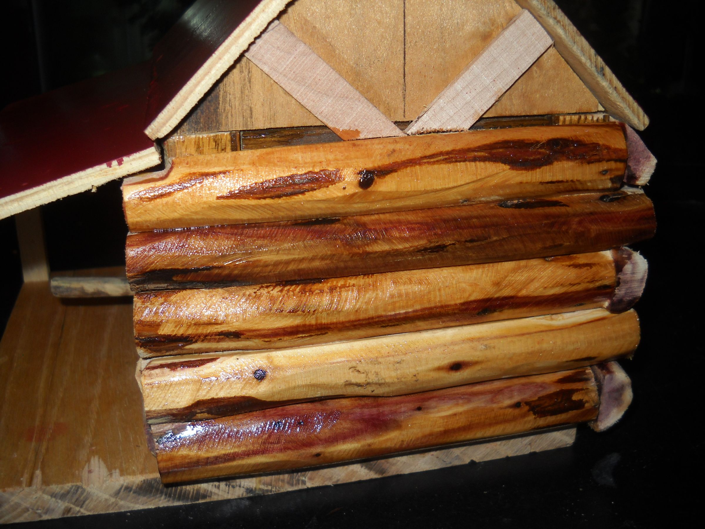 Log Cabin Bird House : 12 Steps (with Pictures) - Instructables